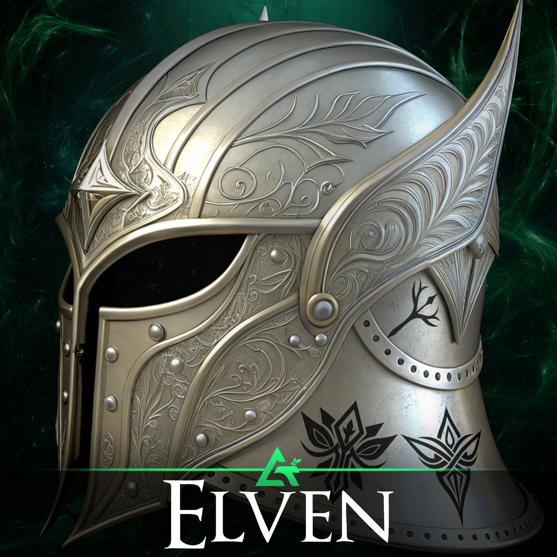 ArtStation - 500 Hand Painted Alpha Elven Design (MEGA Pack) - Vol 95