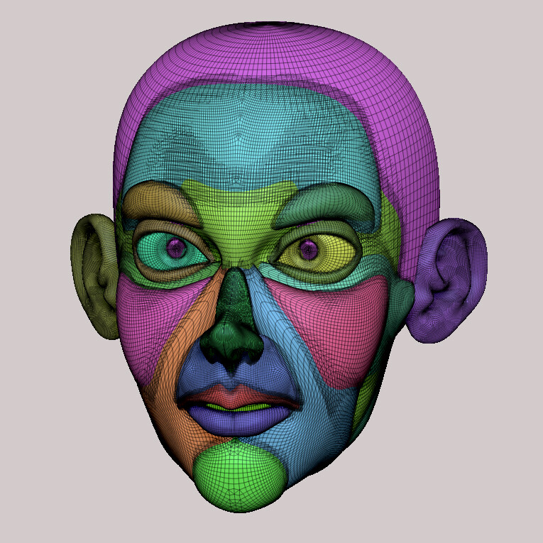 ArtStation - Janela Face Shapes