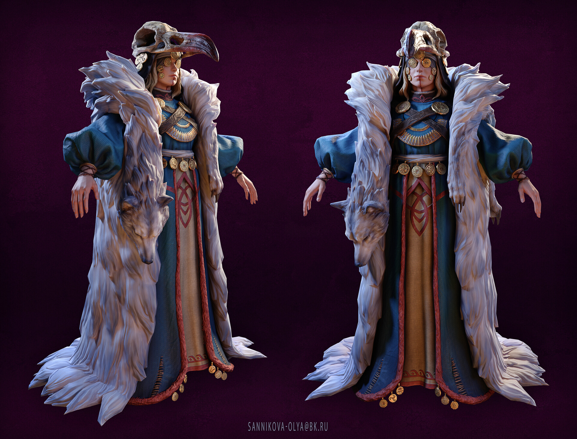 ArtStation - Priest of Odin