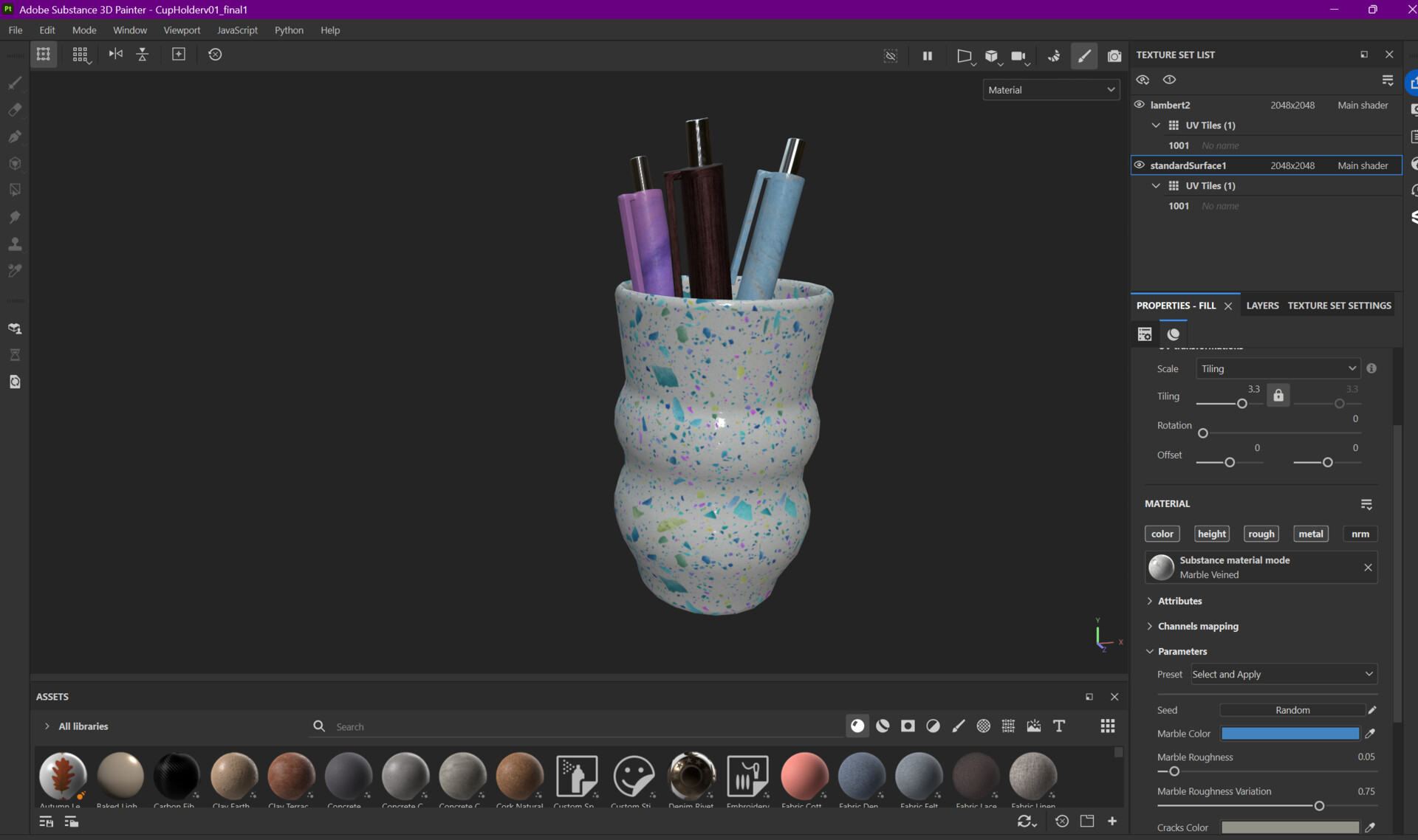 ArtStation - Ceramic Pen Holder