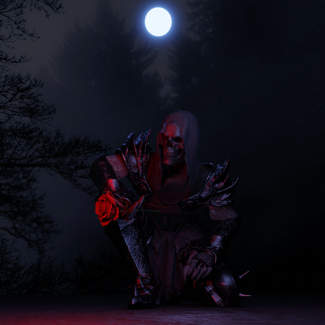 ArtStation - the touch between death and live