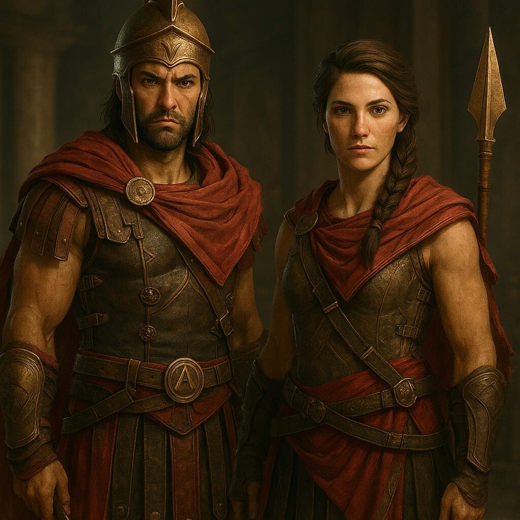 ArtStation - Assassin's Creed: Hall of Fame - Alexios & Kassandra
