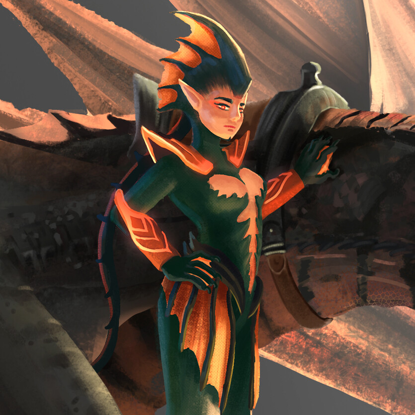 ArtStation - Dragon Rider