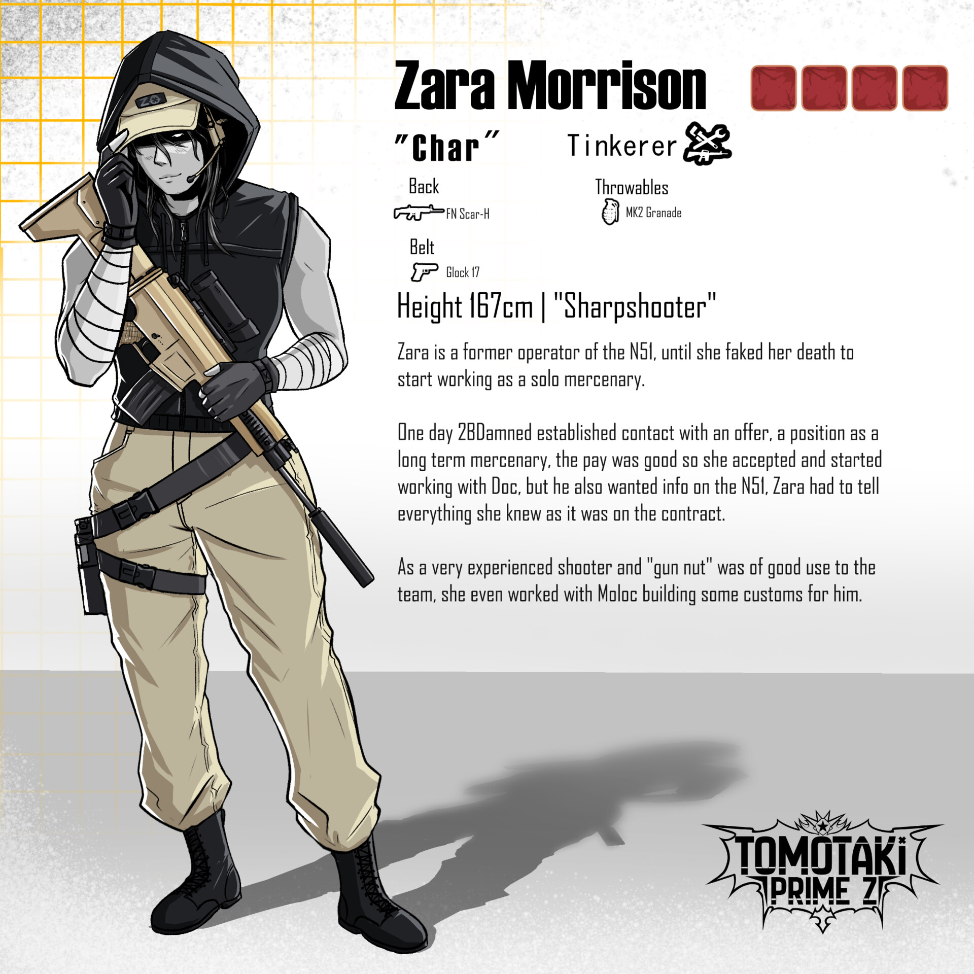 TomoAce - MPB Zara Morrison "Char"
