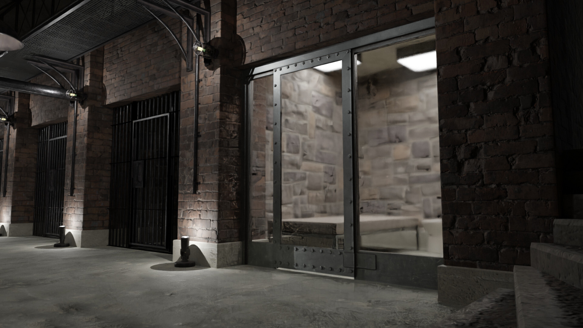 ArtStation - Hannibal Lecter Prison cell