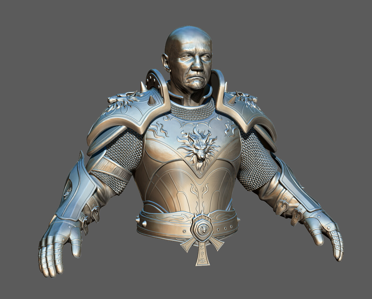 Adam Skowronski - Dwarf - 3D model