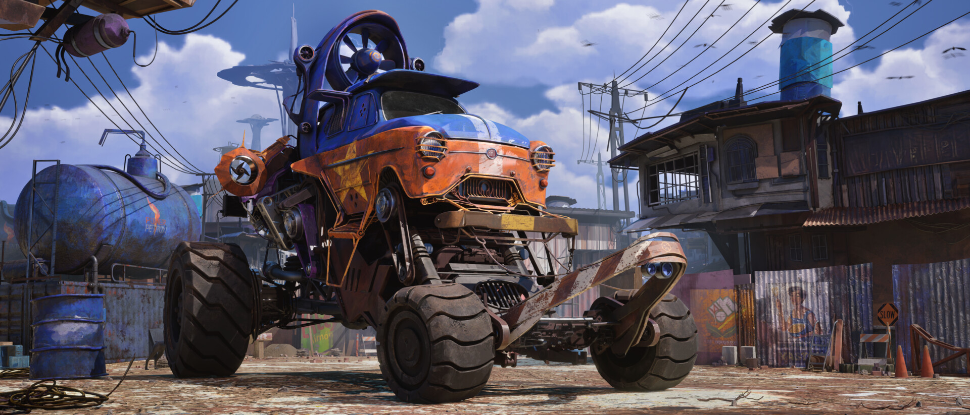 Harsh Blue - HarshBlue- Cerol Xiao Jin - Big Off-Road Car - Concept by ...