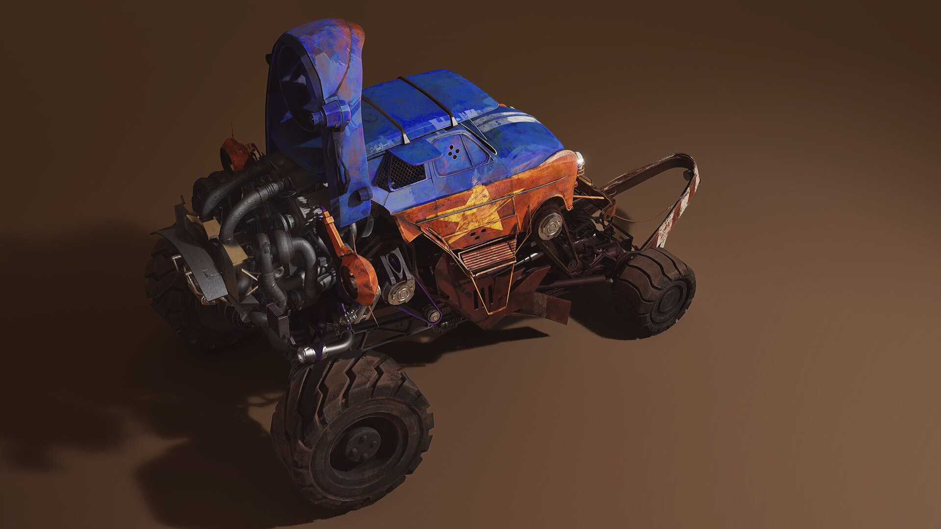 Harsh Blue - HarshBlue- Cerol Xiao Jin - Big Off-Road Car - Concept by ...