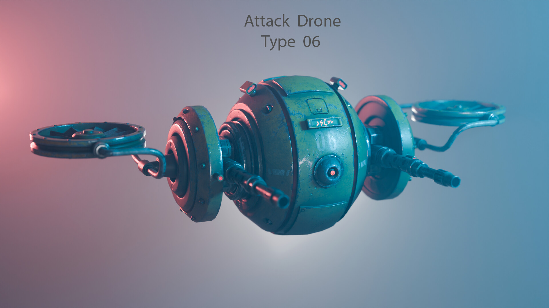 ArtStation - Attack Drone Type 06