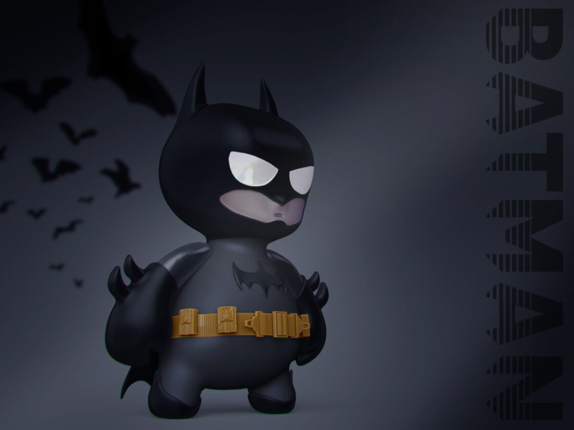 ArtStation - Chibi Batman