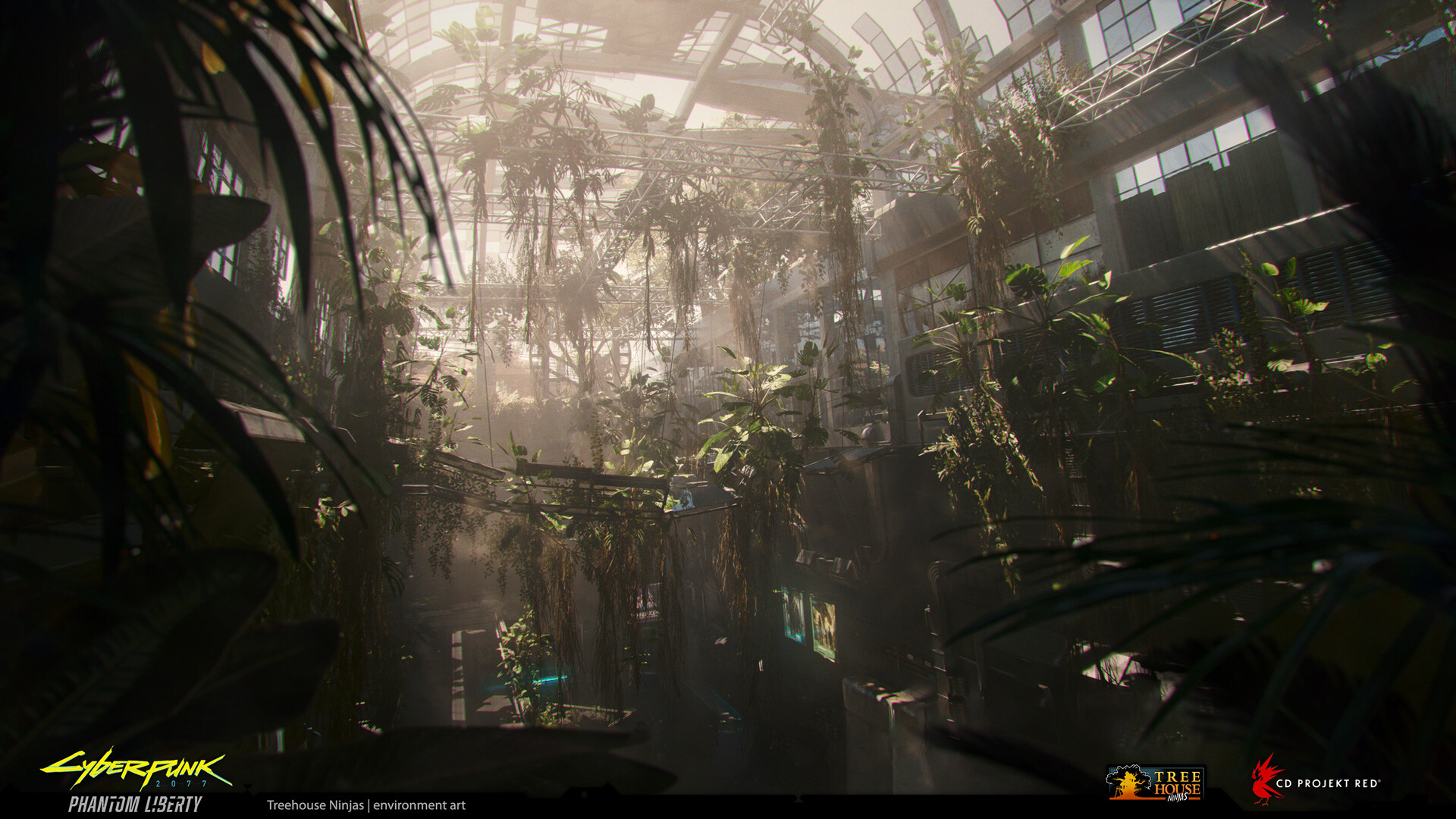 Treehouse Ninjas - Cyberpunk 2077: Phantom Liberty - Environment Art 2