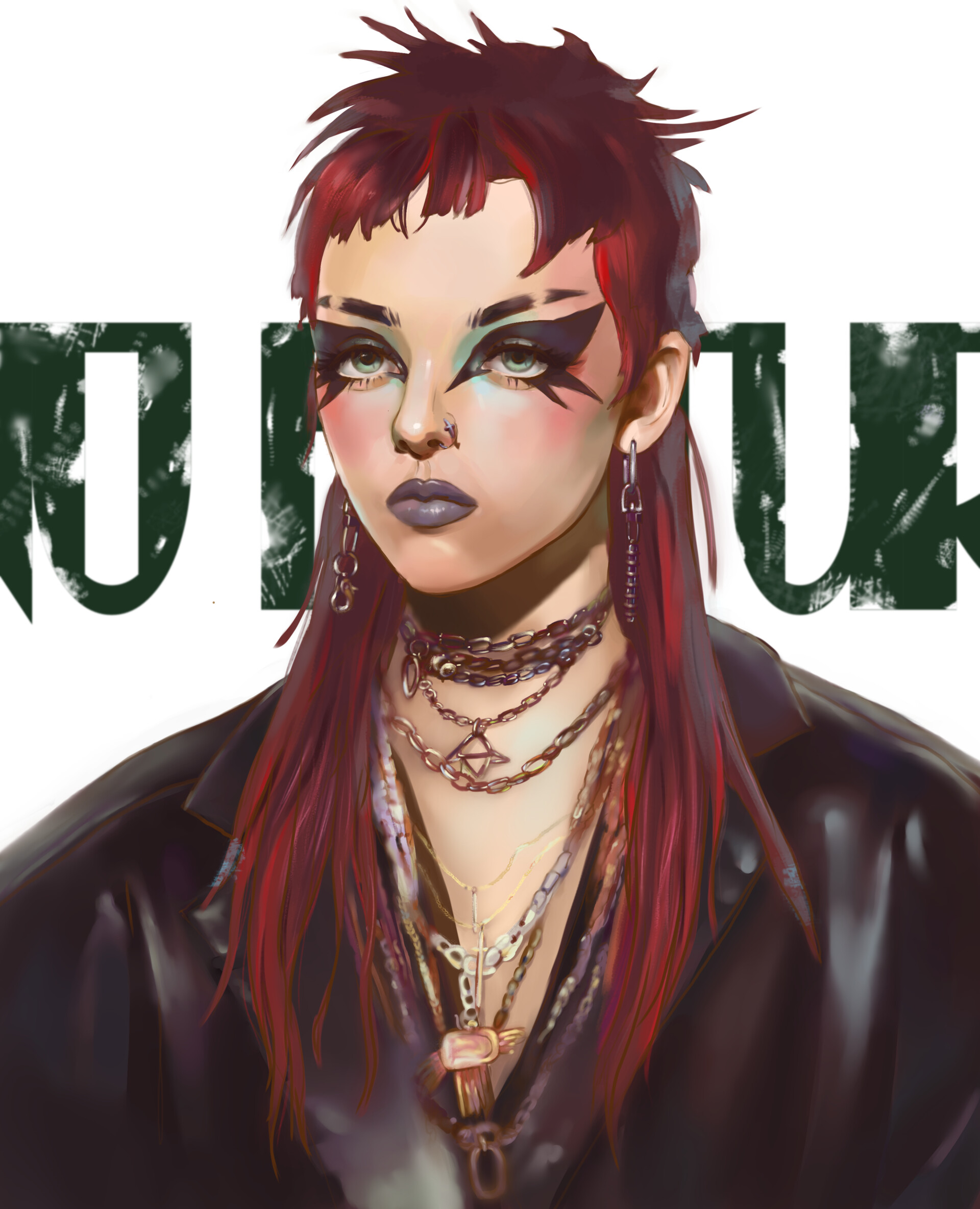 ArtStation - Punk girl art