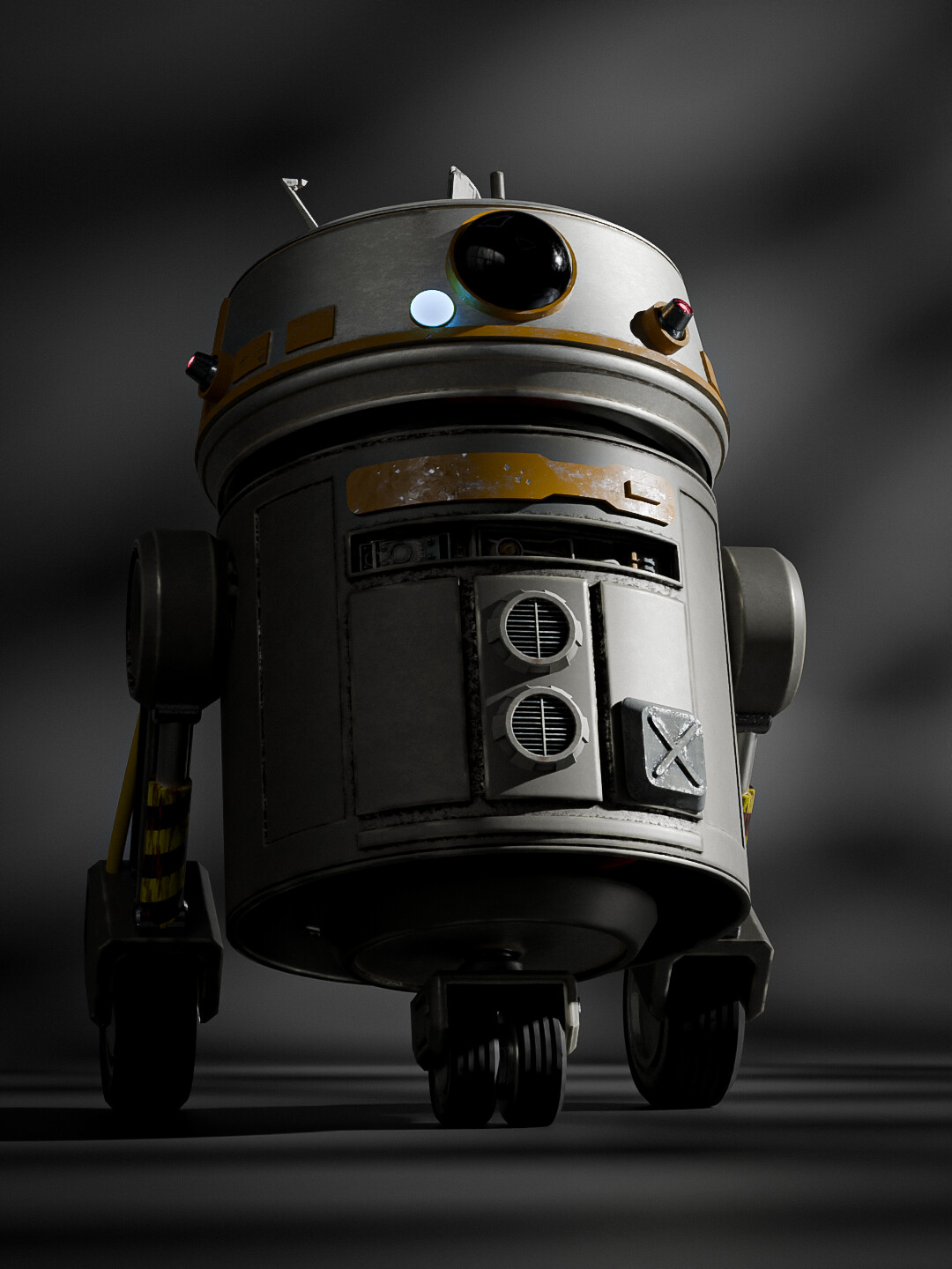 ArtStation - Astromech Droid B3-D4