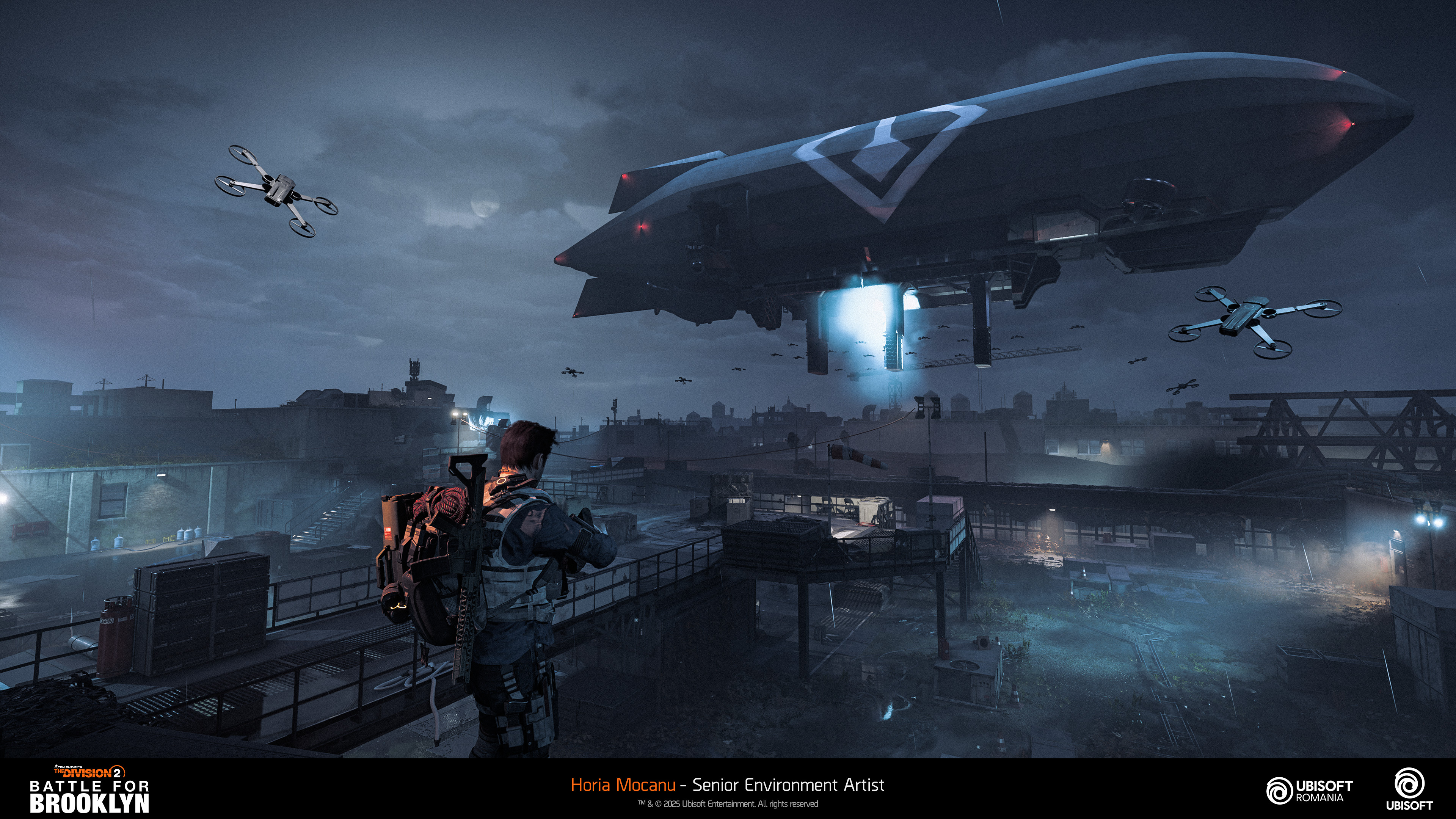 Ubisoft The Division 2: Battle for Brooklyn Art Blast - ArtStation Magazine