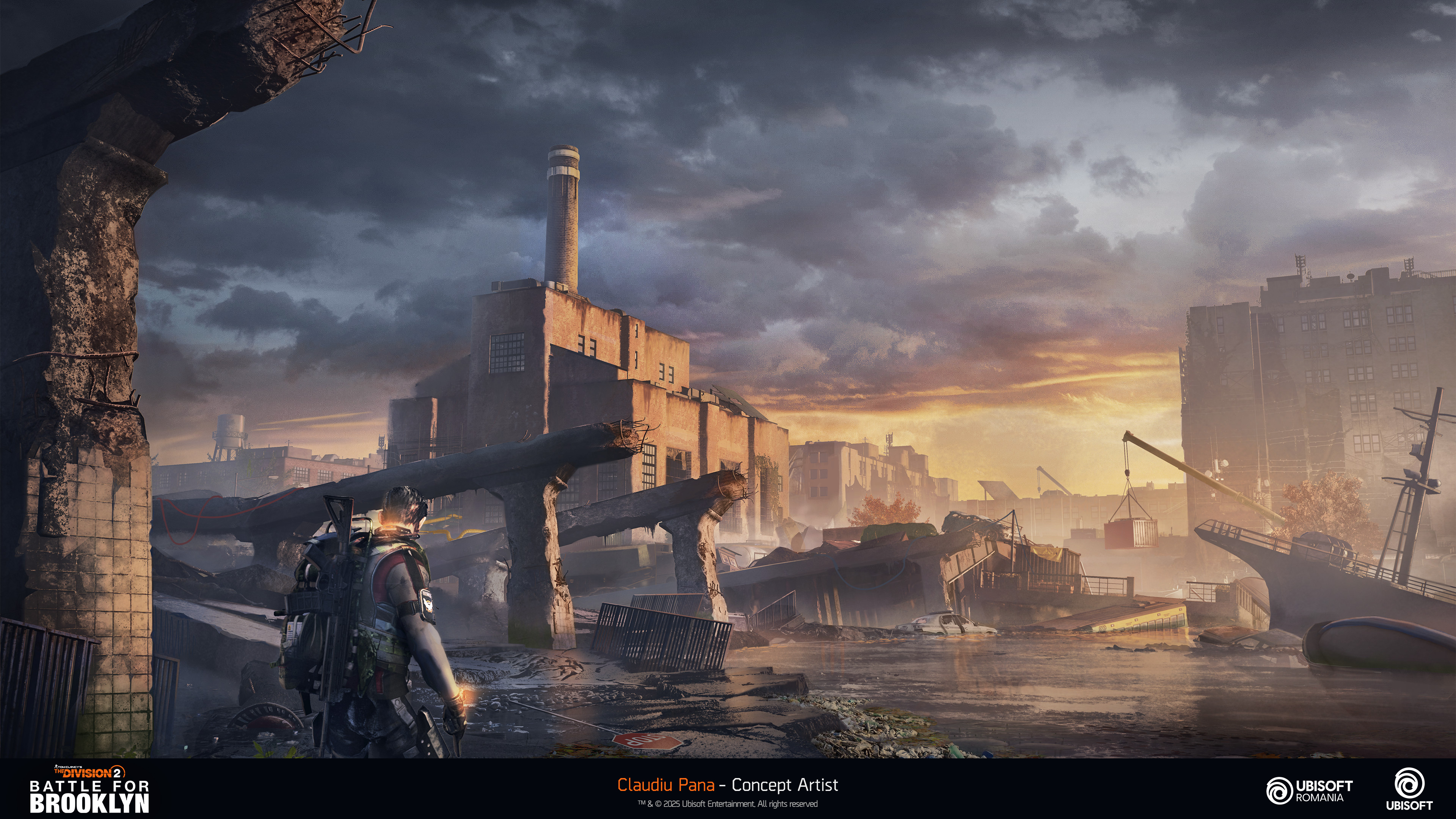 Ubisoft The Division 2: Battle for Brooklyn Art Blast - ArtStation Magazine