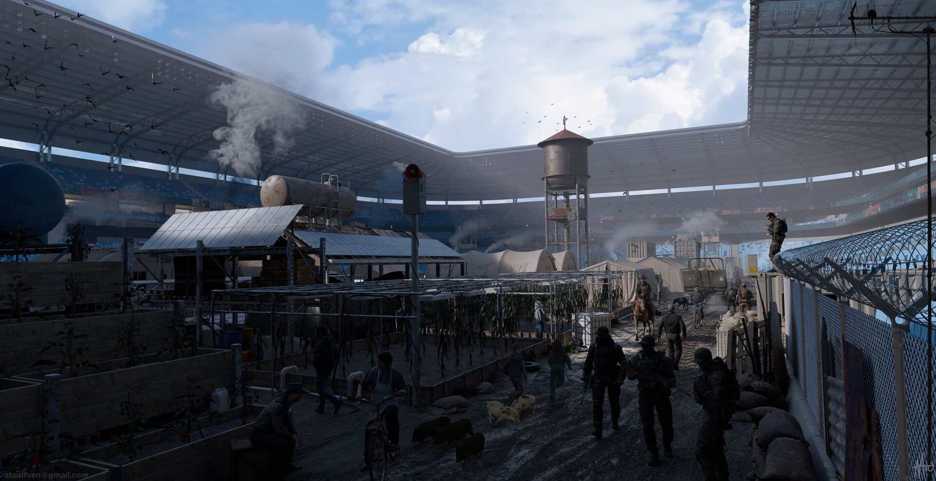 ArtStation - Infestation - Sanctuary