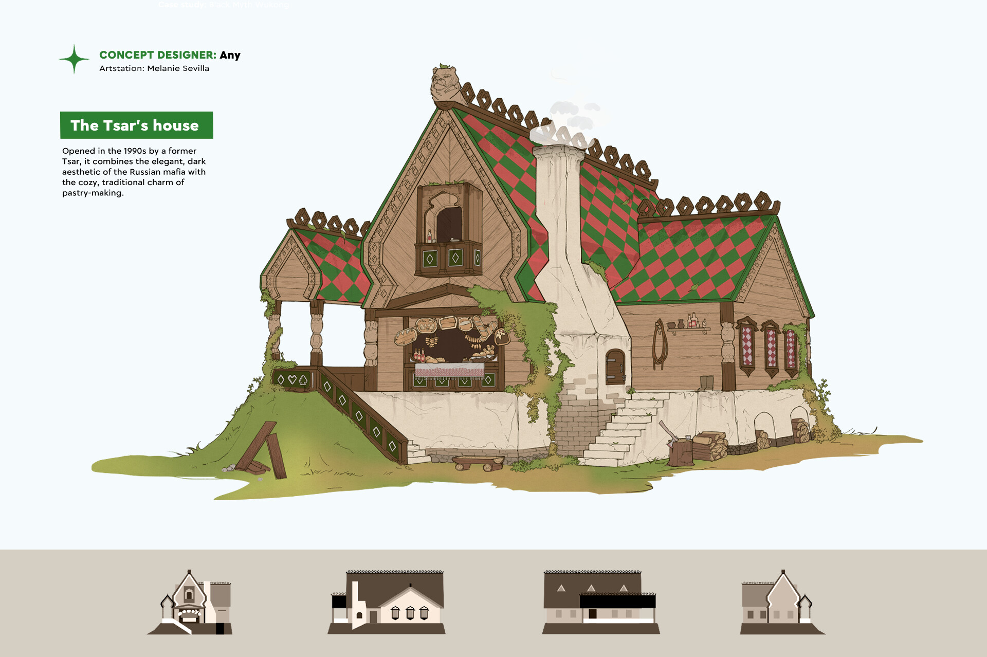 ArtStation - The Tsar’s House | Environment Design