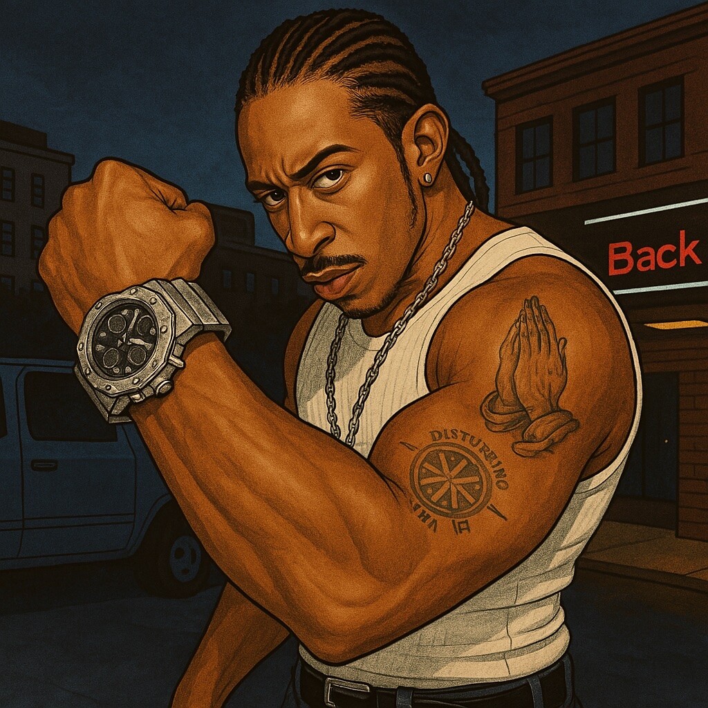 ArtStation - Ludacris cartoon
