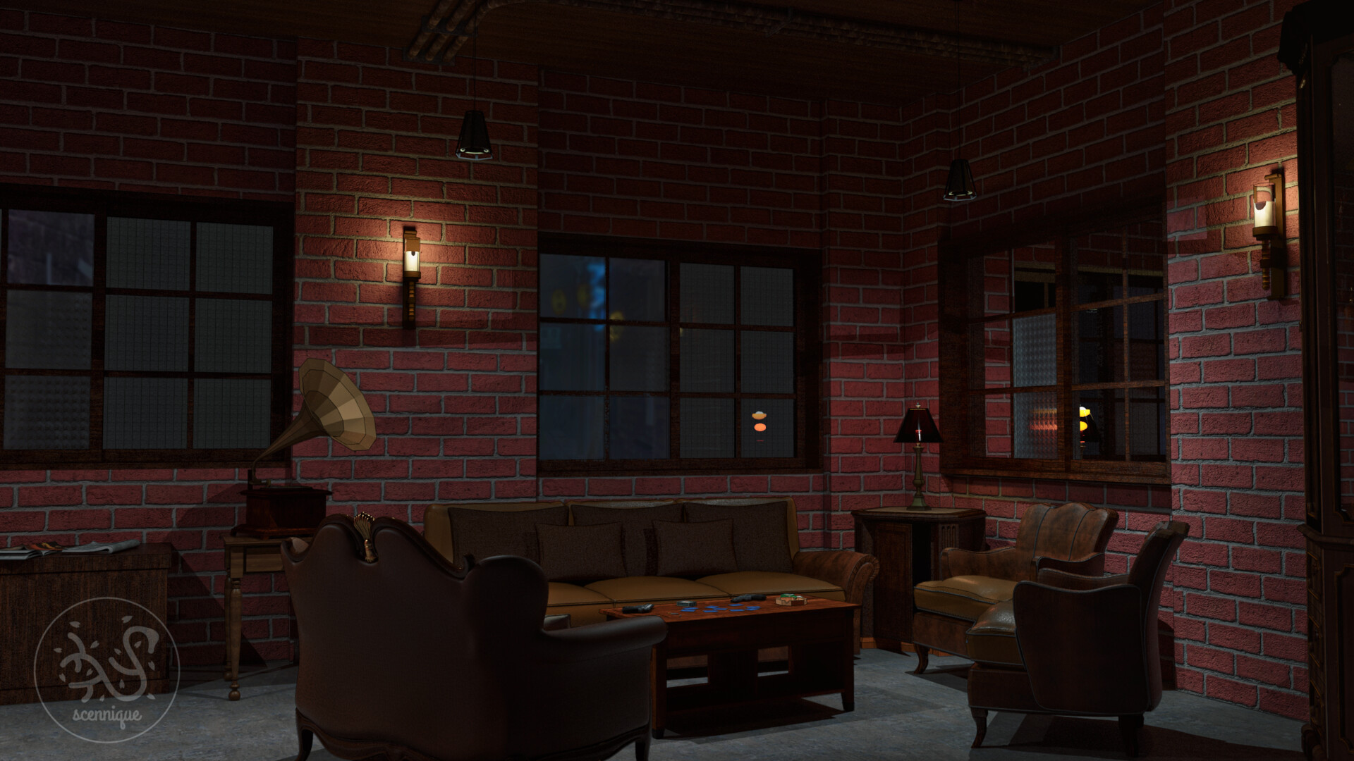 ArtStation - Old Mafia Hideout