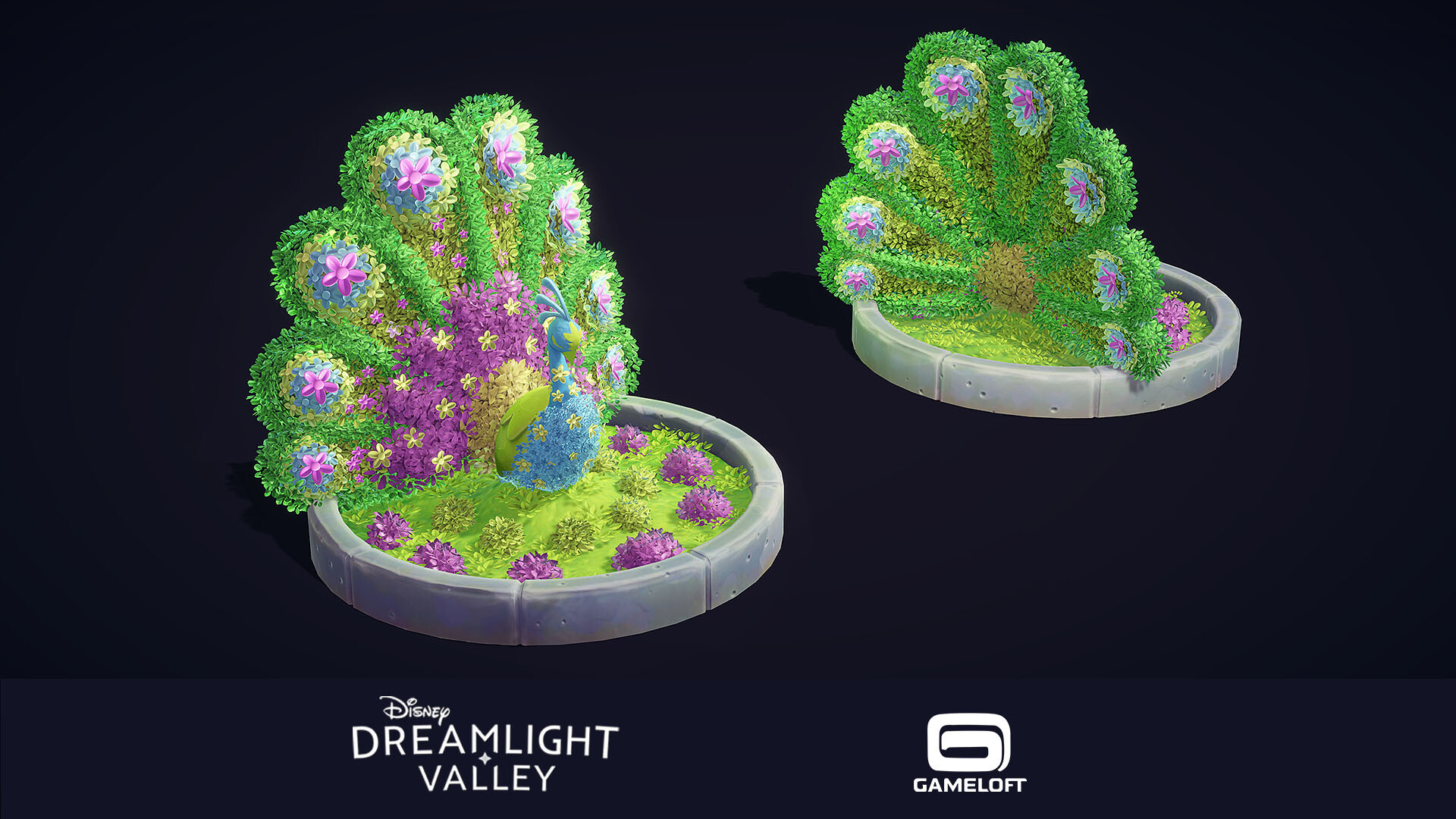 ArtStation - Peacock topiary