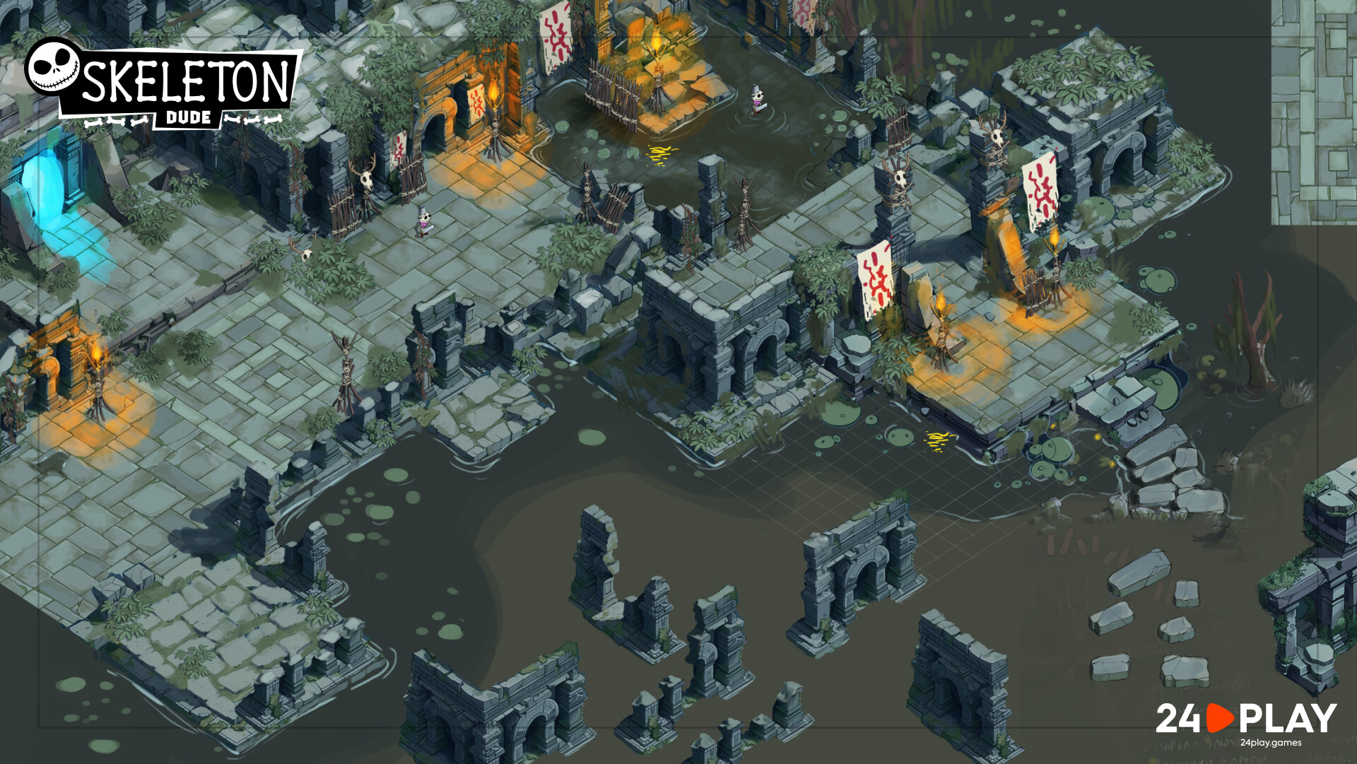 24PLAY - Level Concepts: Skeleton Dude – Mobile