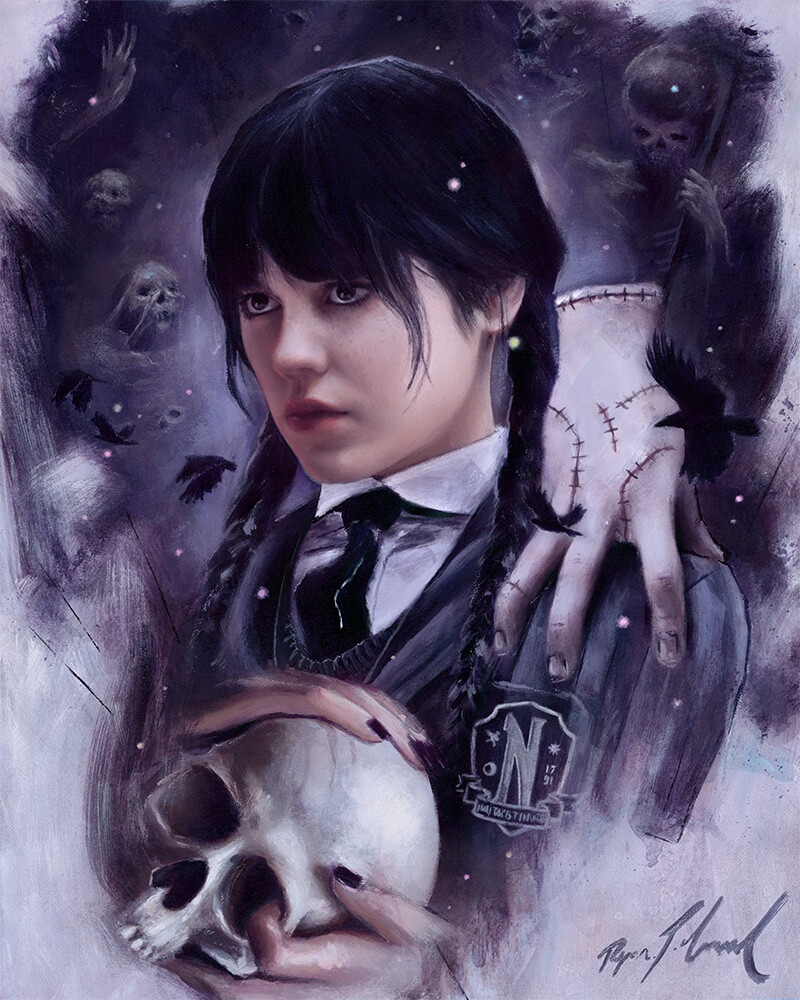 ArtStation - Wednesday Addams