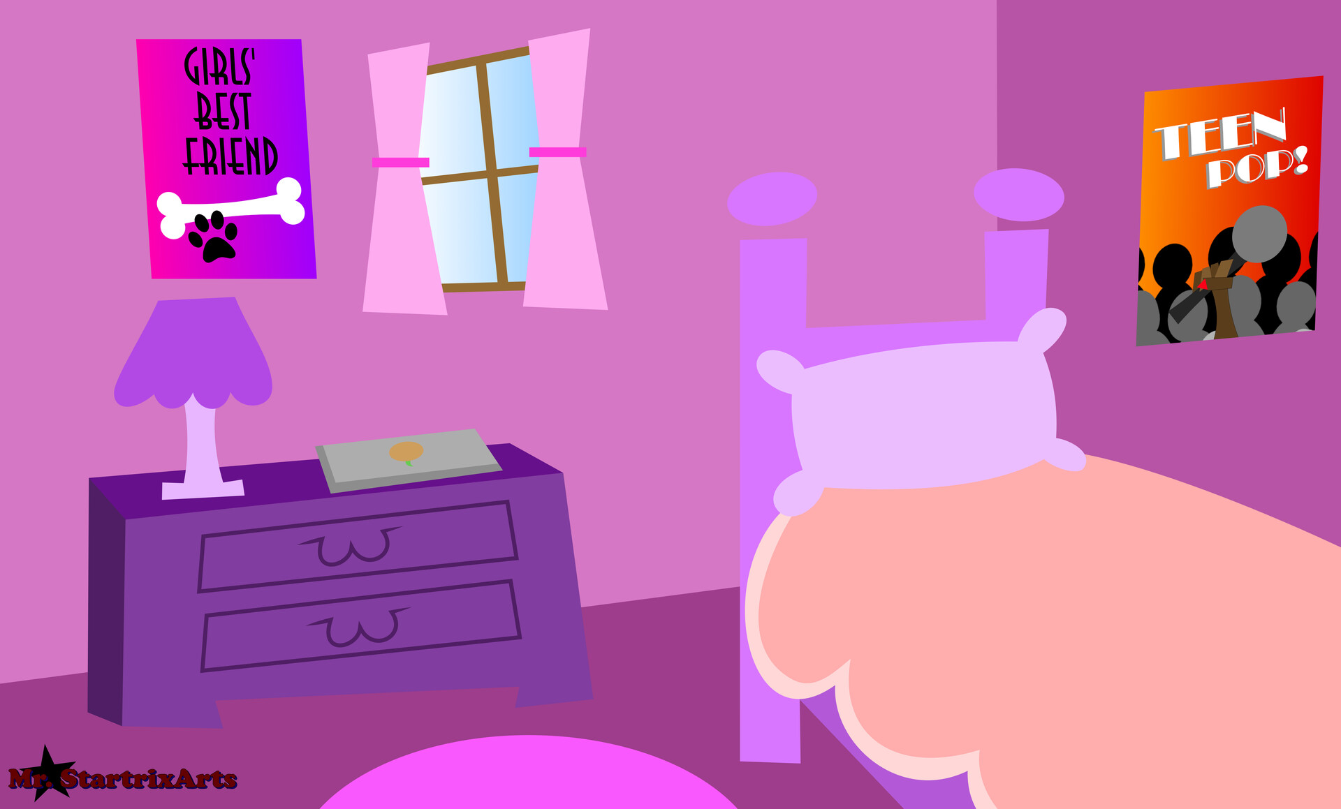 ArtStation - Alexa's Bedroom (Remake)