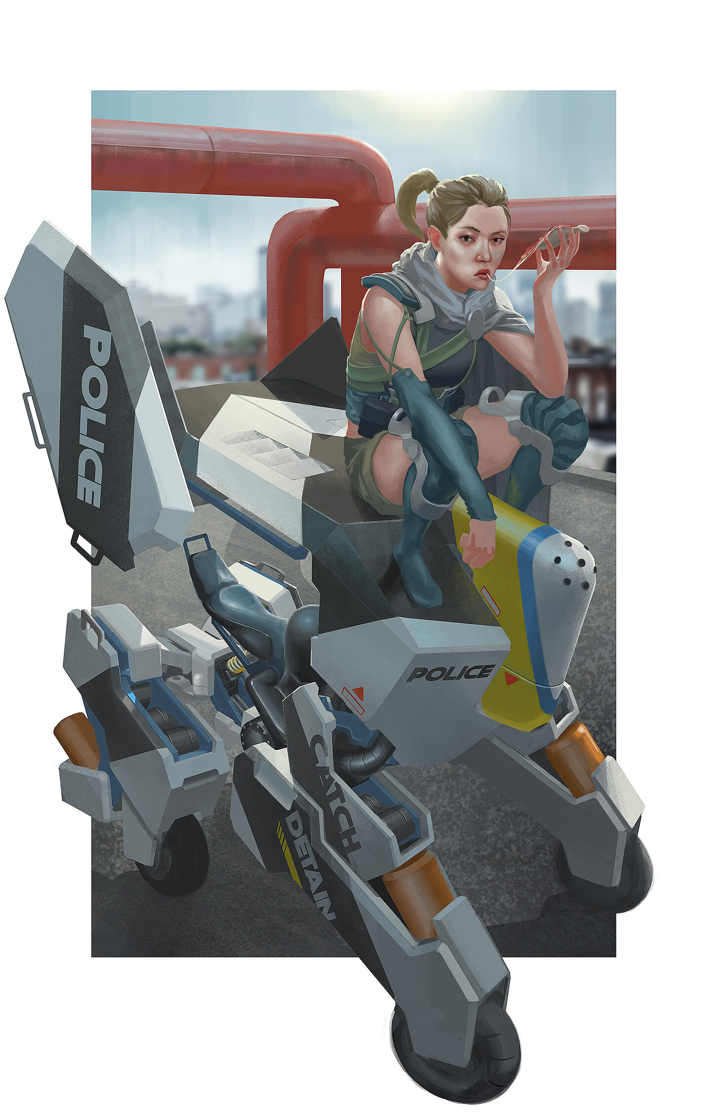 ArtStation - Future cop project
