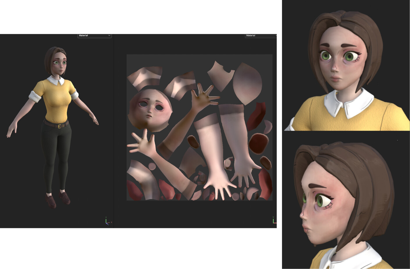 ArtStation - Character Textures