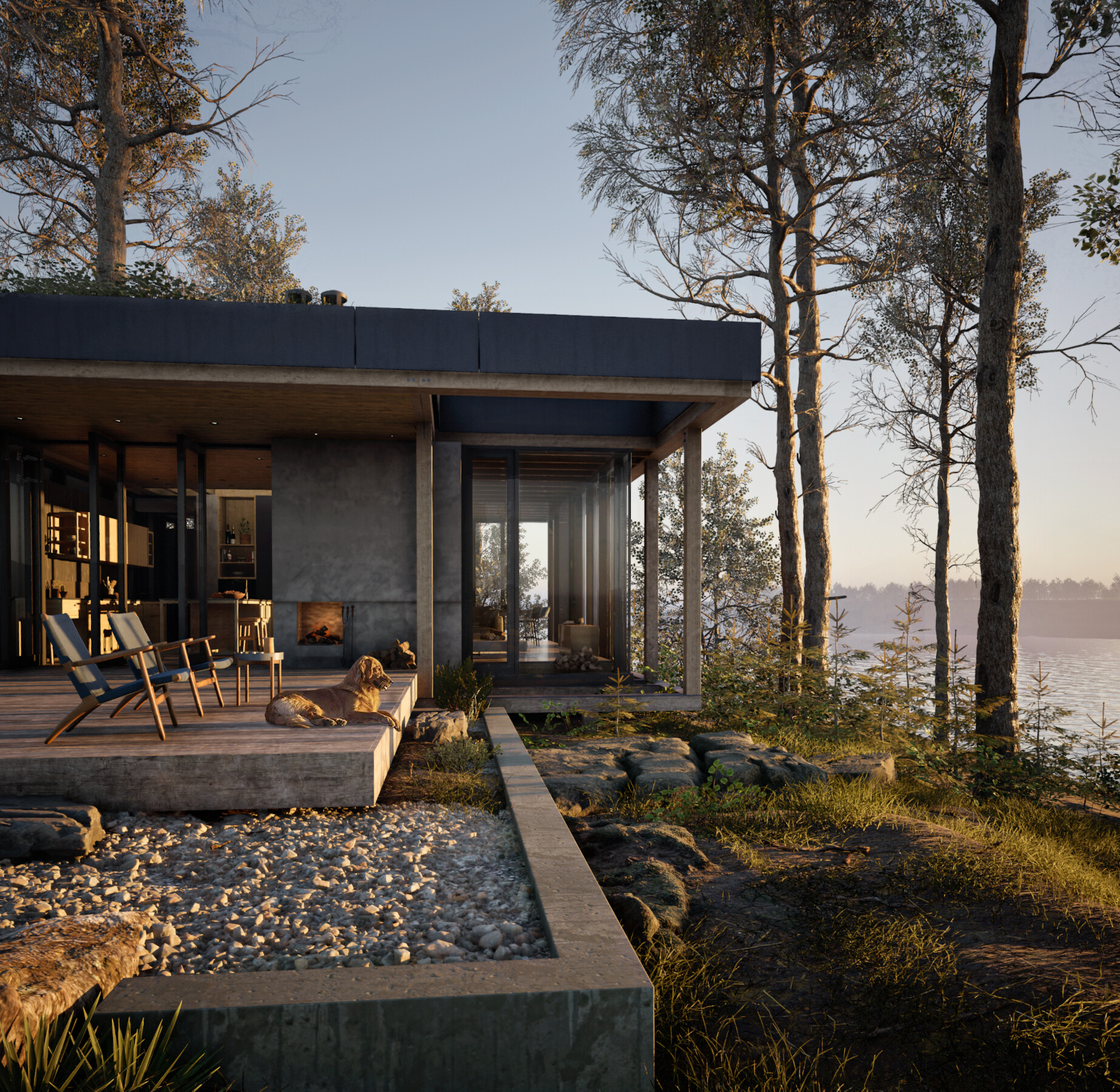 ArtStation - 01 LONGBRANCH RESIDENCE