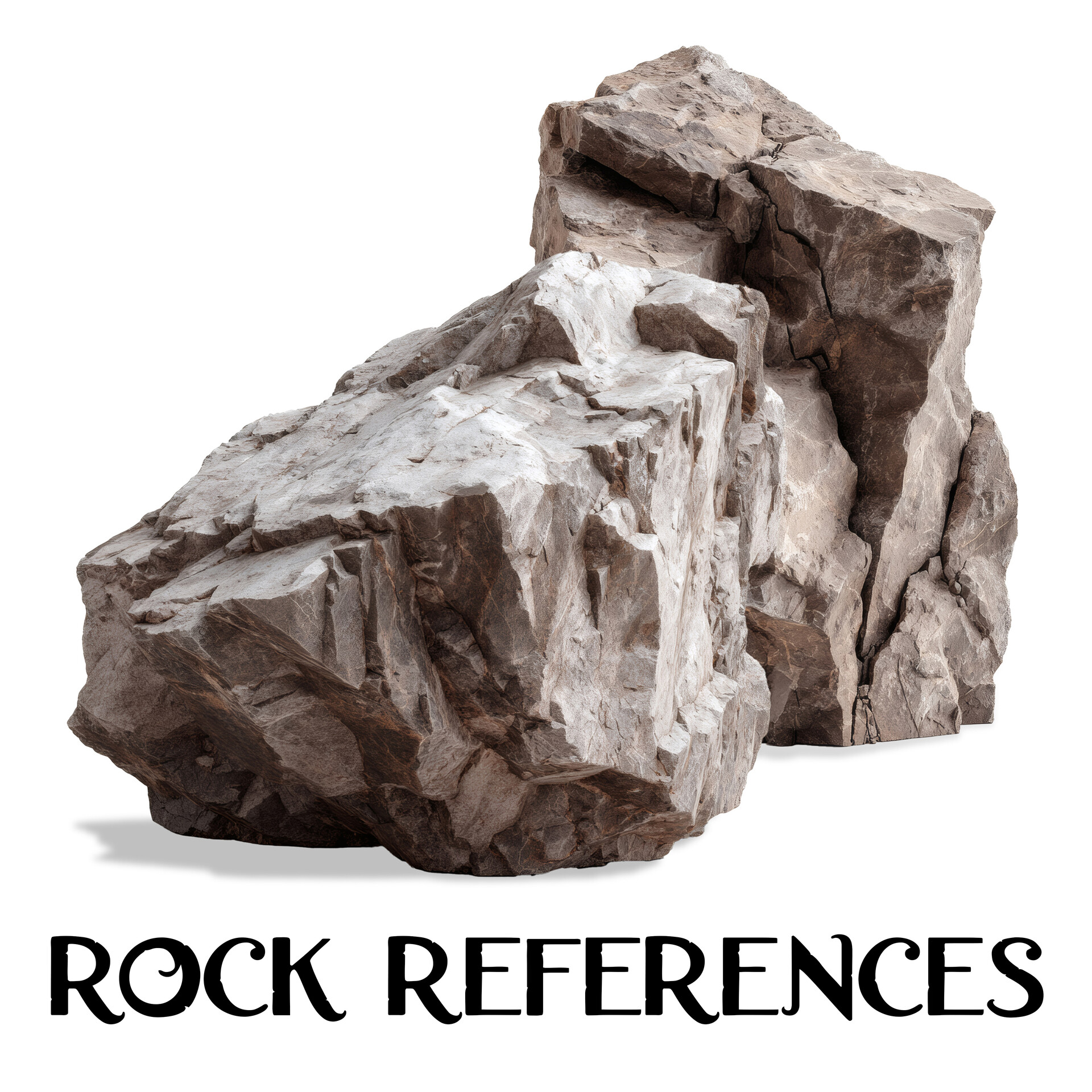ArtStation - 200 Photorealistic Rock - Reference Image Pack v.1 |4K|