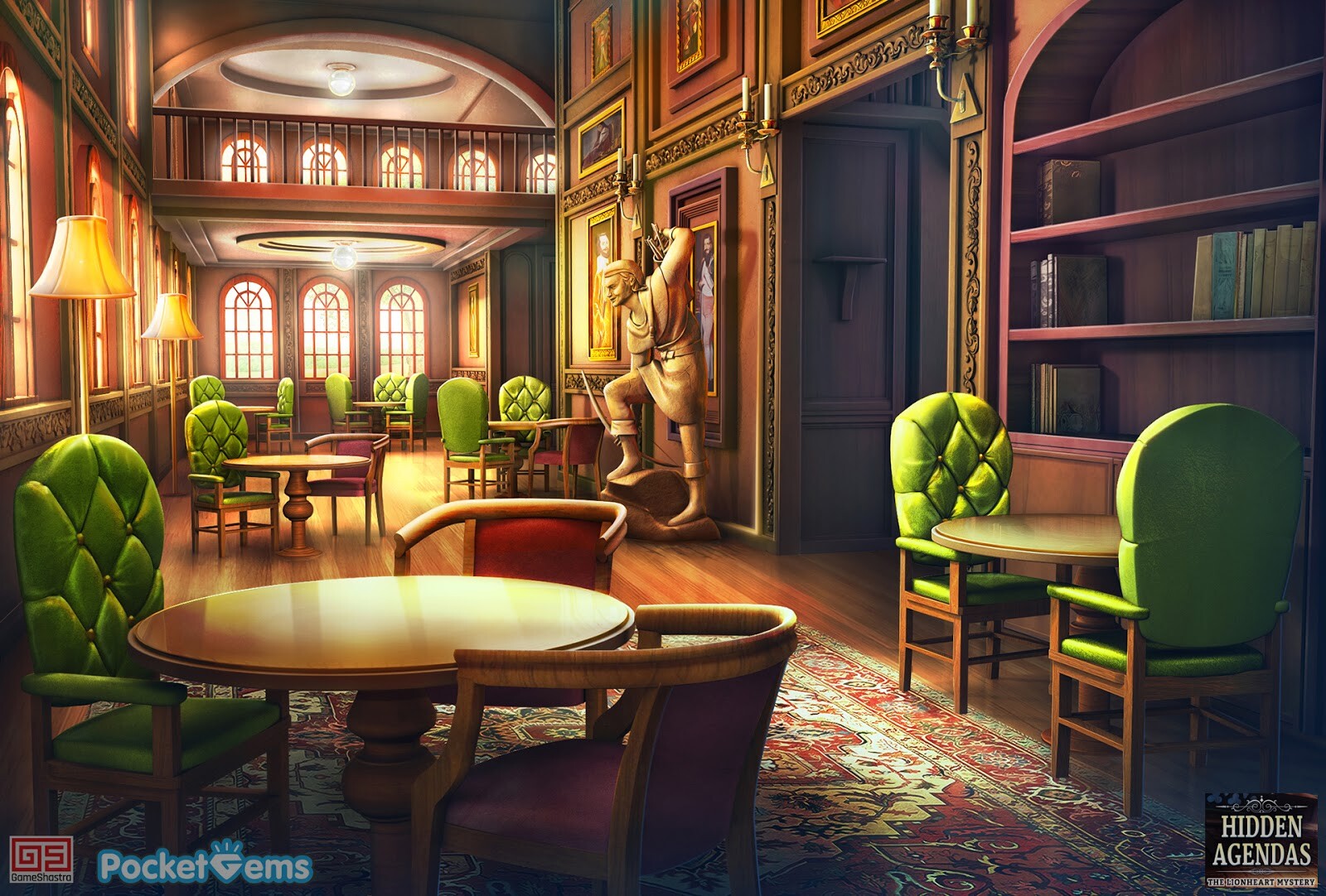 ArtStation - Hidden Object Game Background