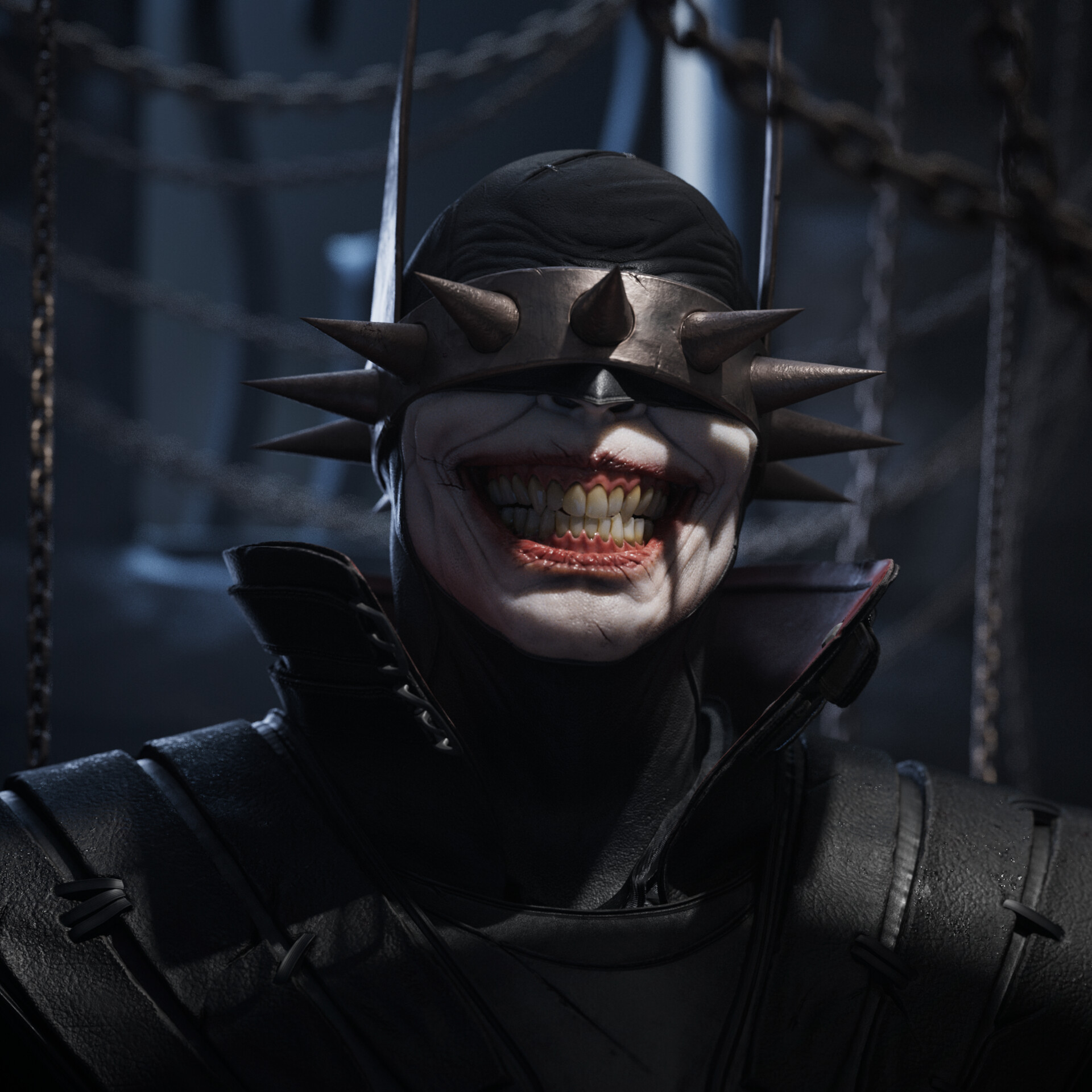 batman who laughs render