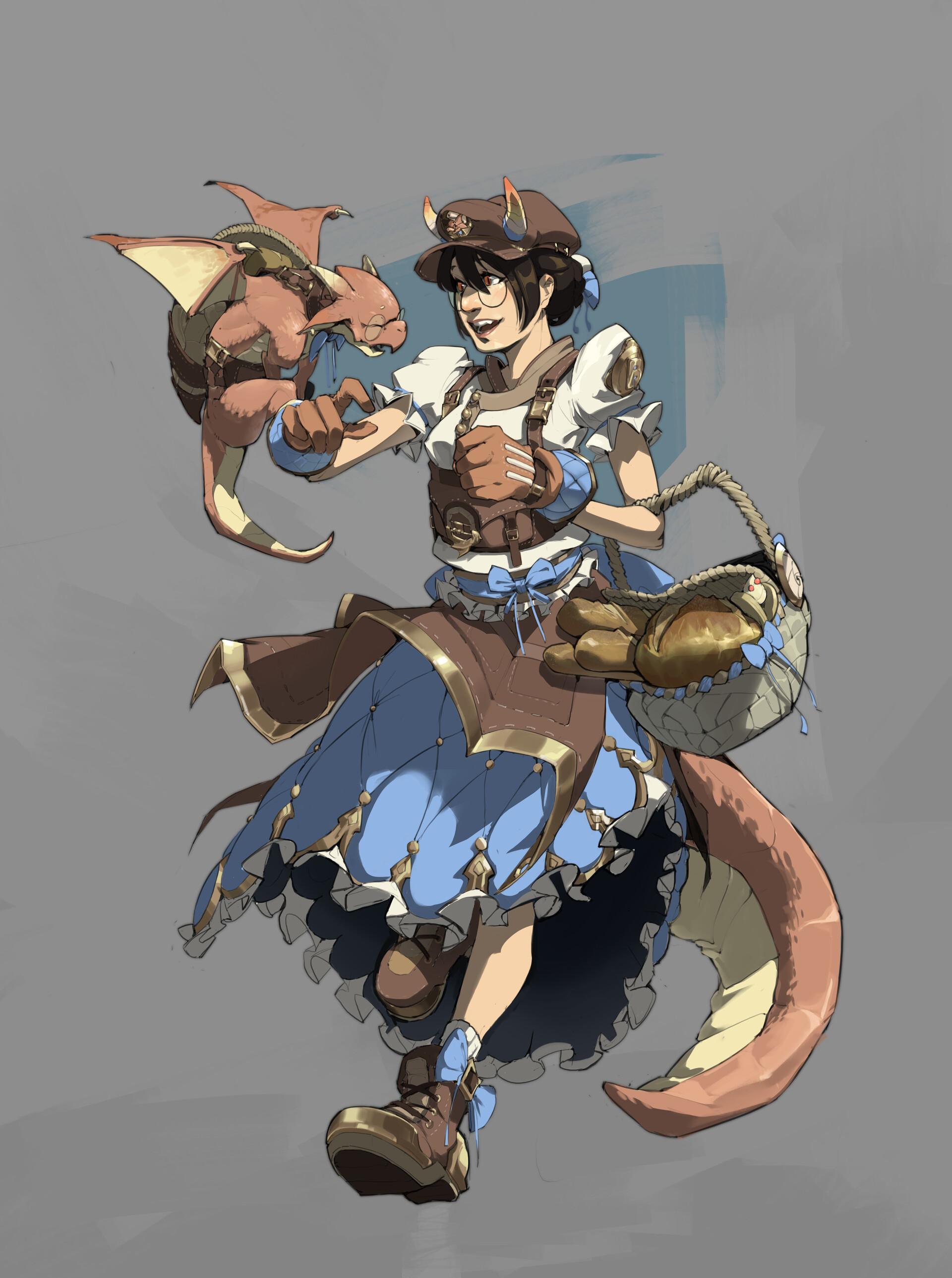 ArtStation - Baking Dragon!