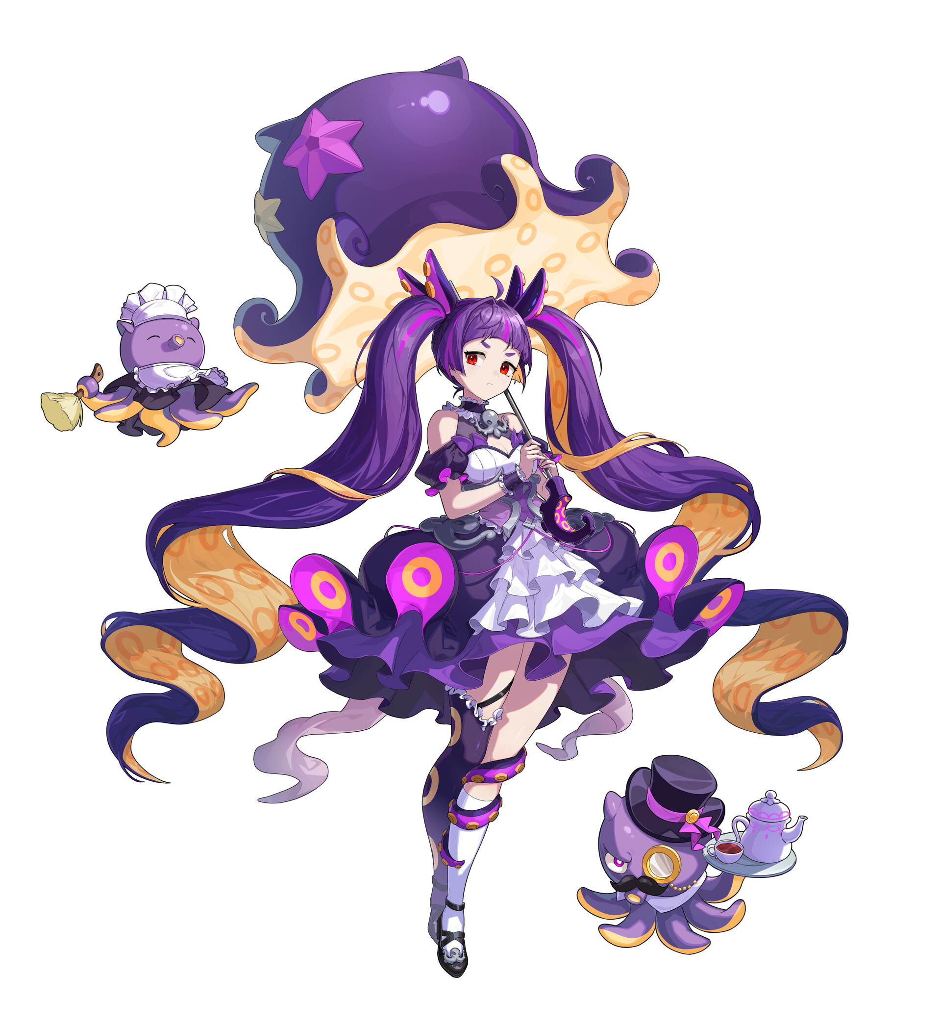 ArtStation - Octopus girl