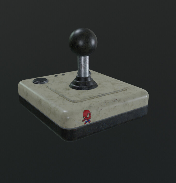 ArtStation - old_video_game_controller