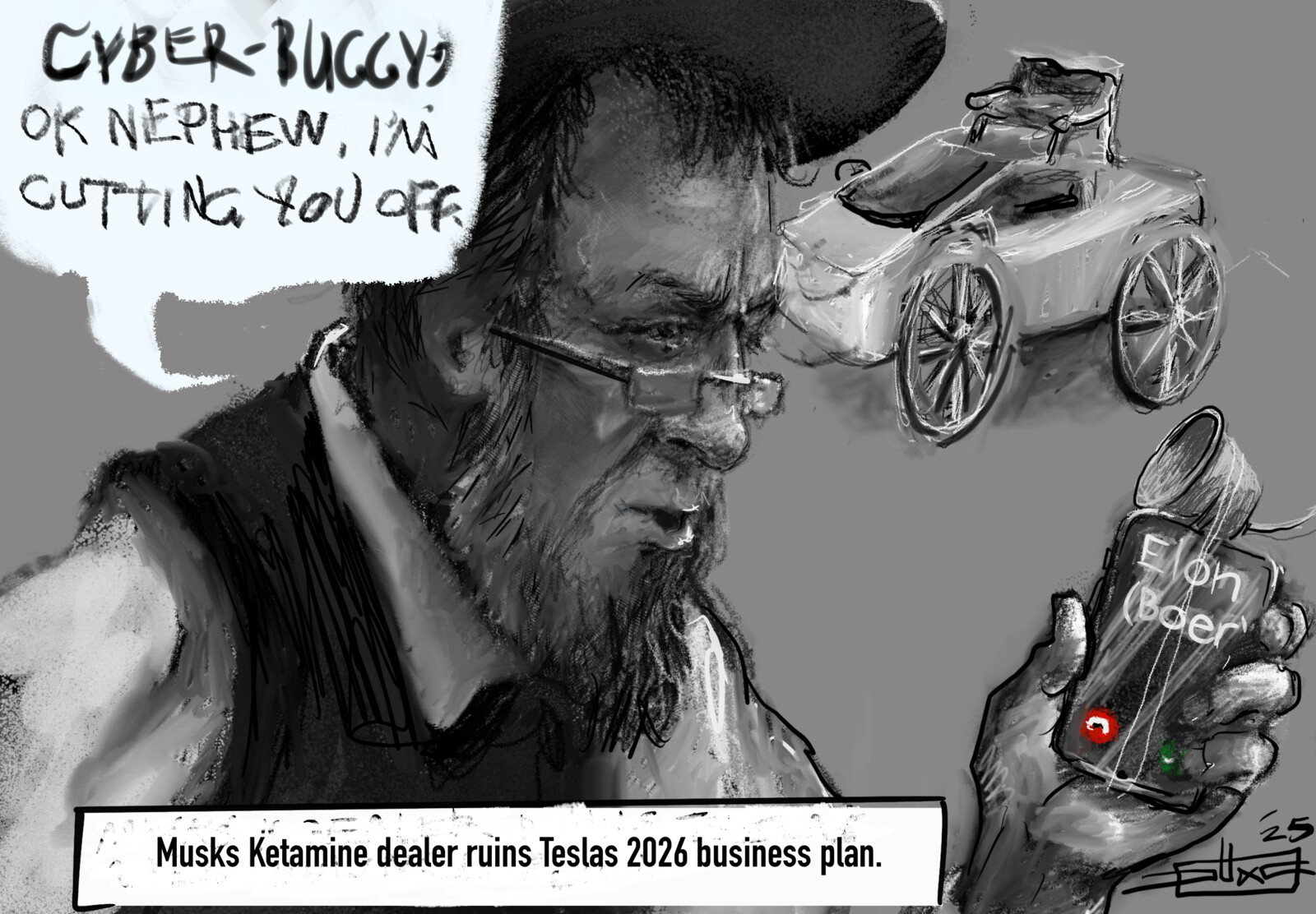 Pencil of Doom - Elon Hits Amish Rock Bottom