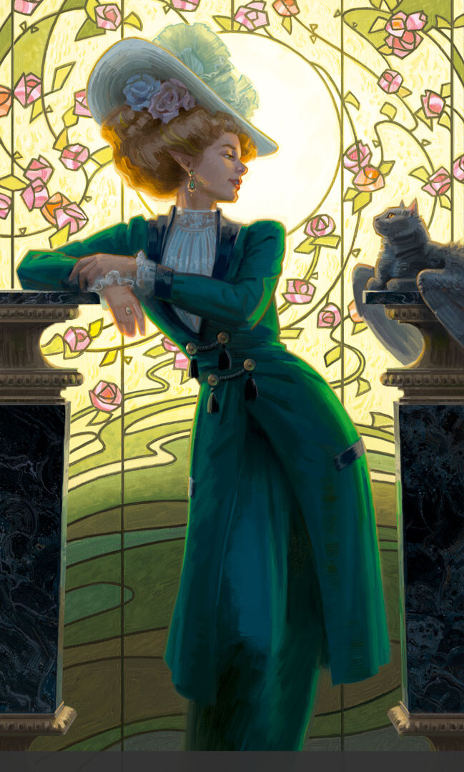 ArtStation - Le Paris des Merveilles, cover art.