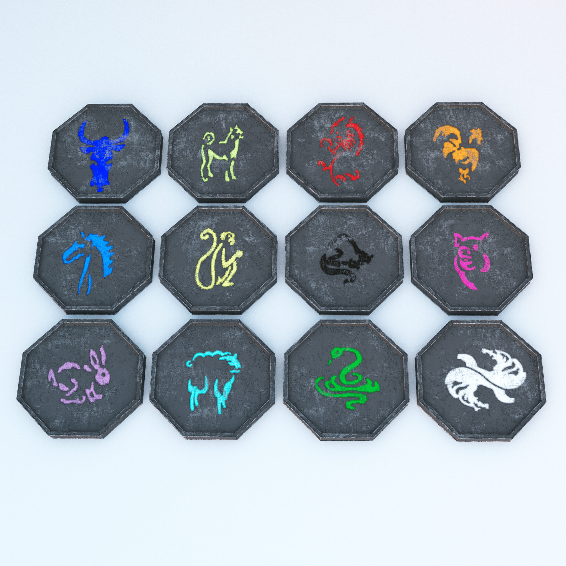 ArtStation - magic stones