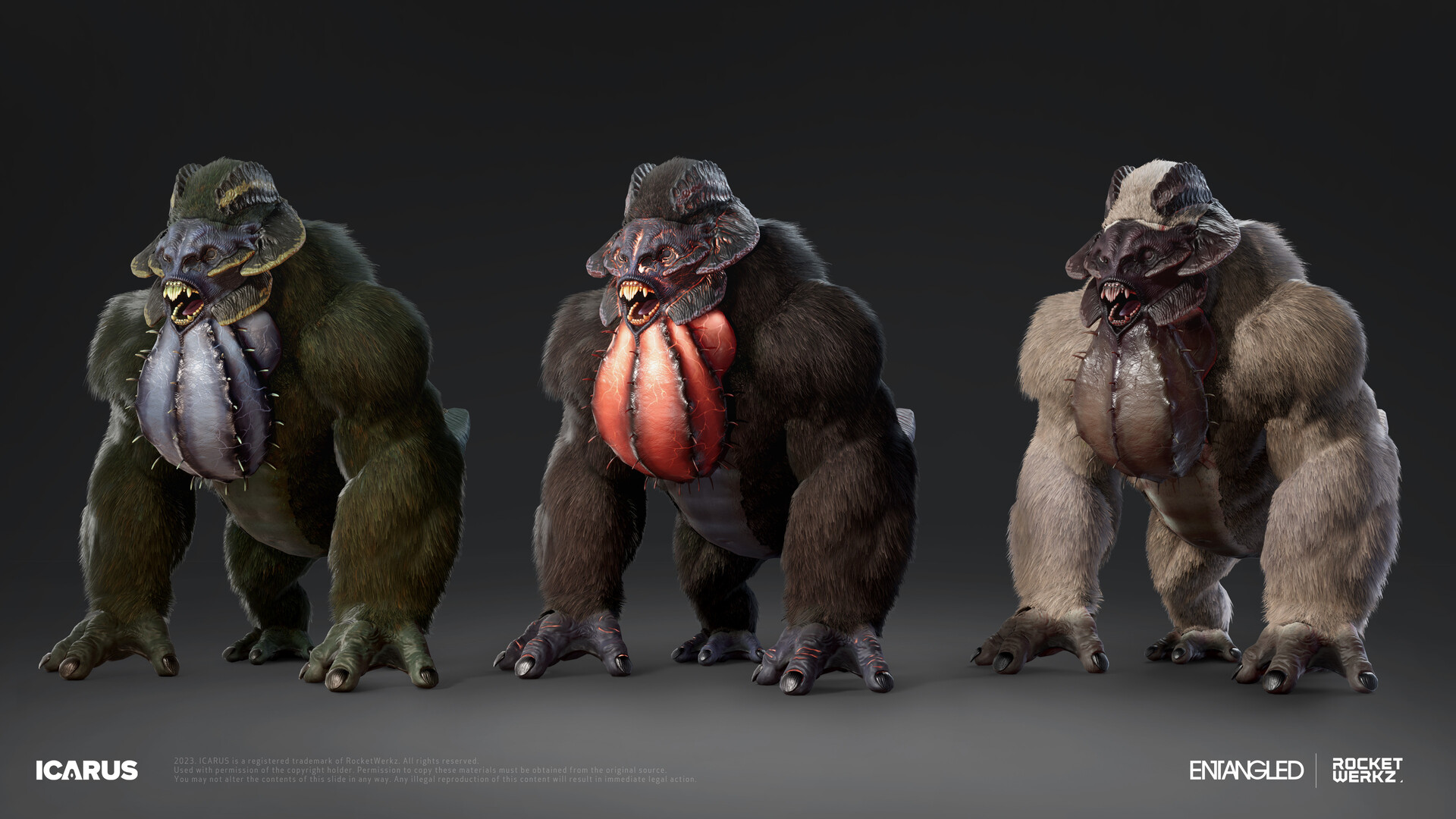 ENTANGLED Studio - 3D Creature Model for ICARUS