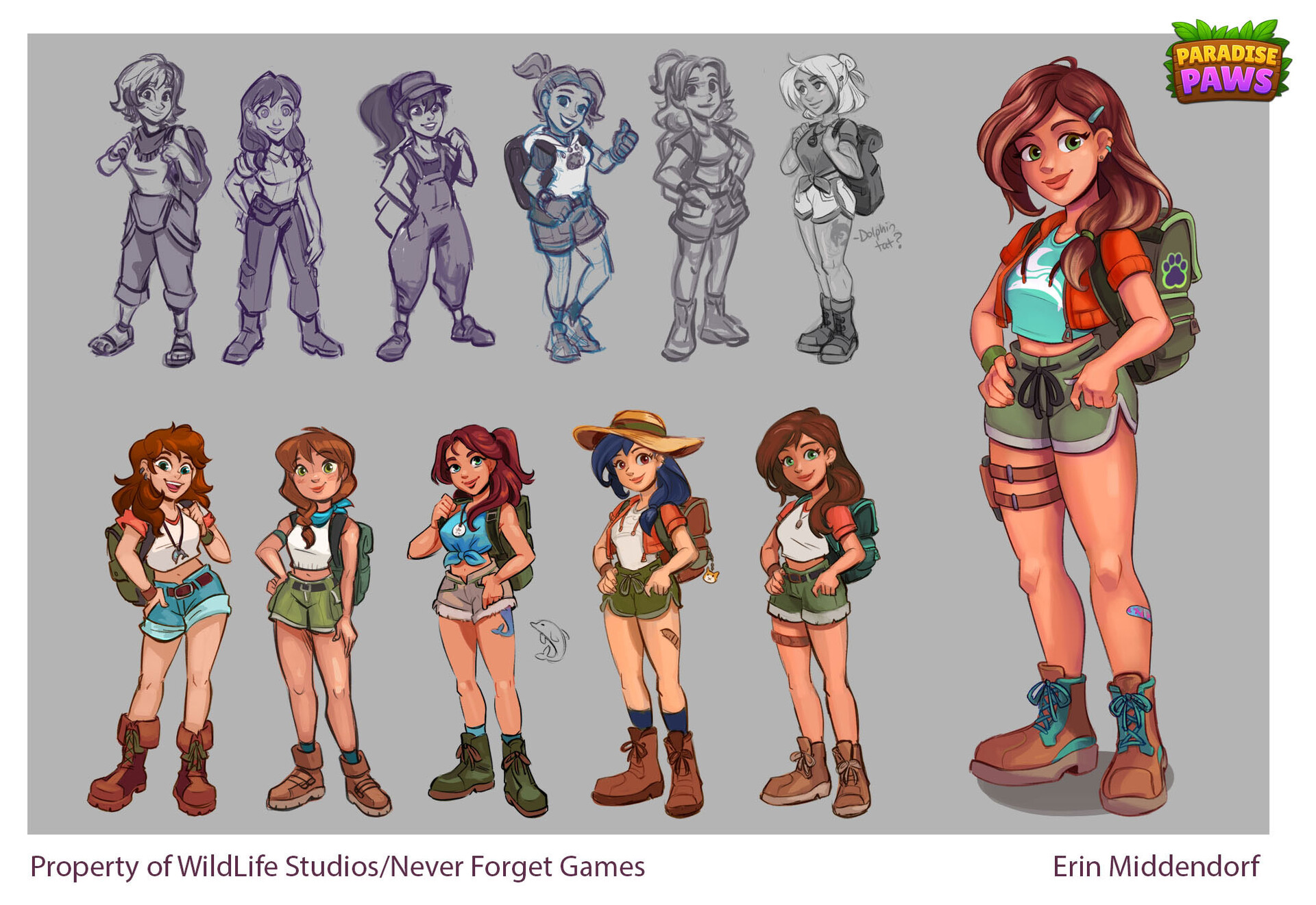 Erin Middendorf - Paradise Paws - Natalie Concepts