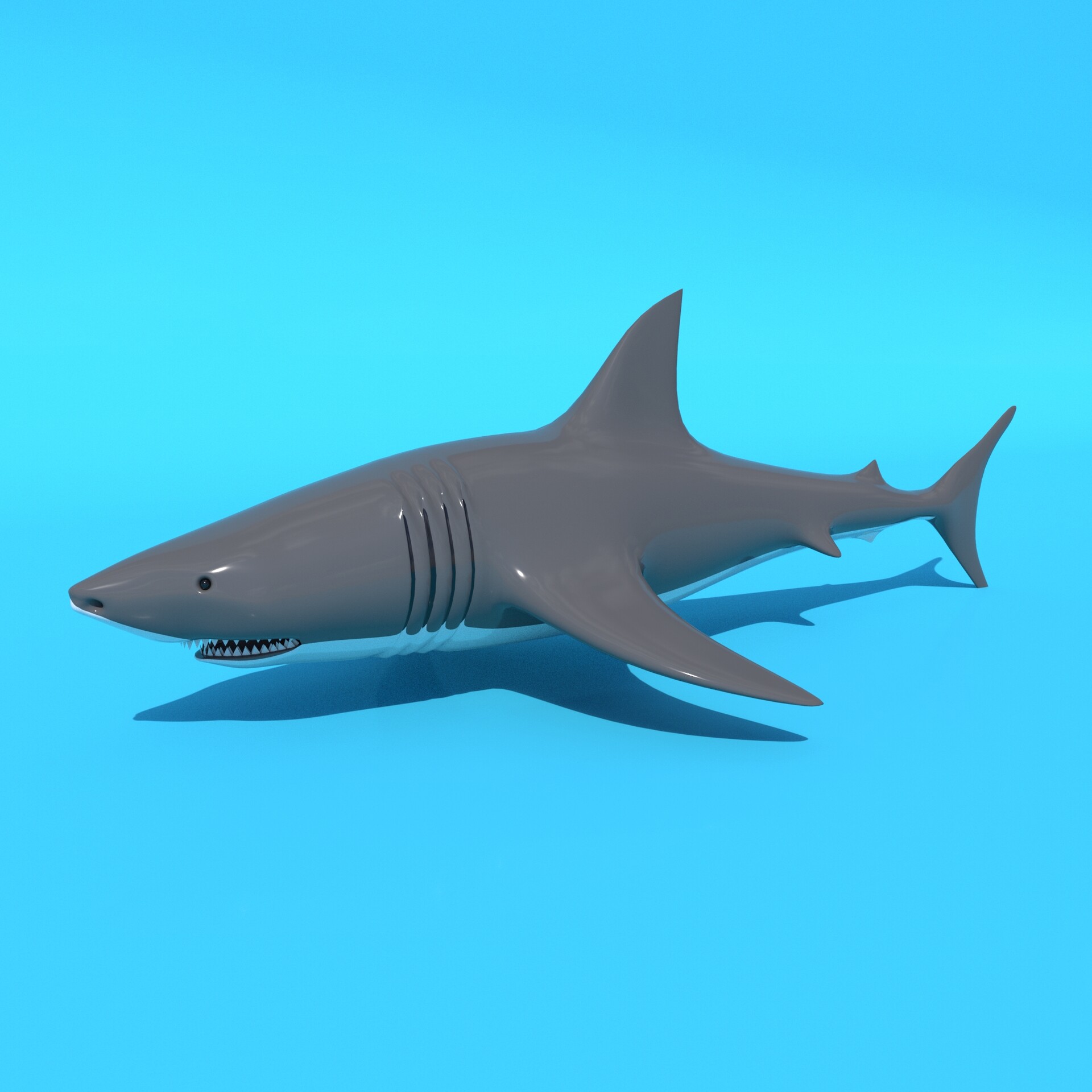 ArtStation - 3D shark