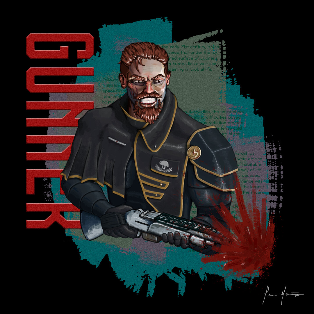 ArtStation - Barotrauma Characters - Comission