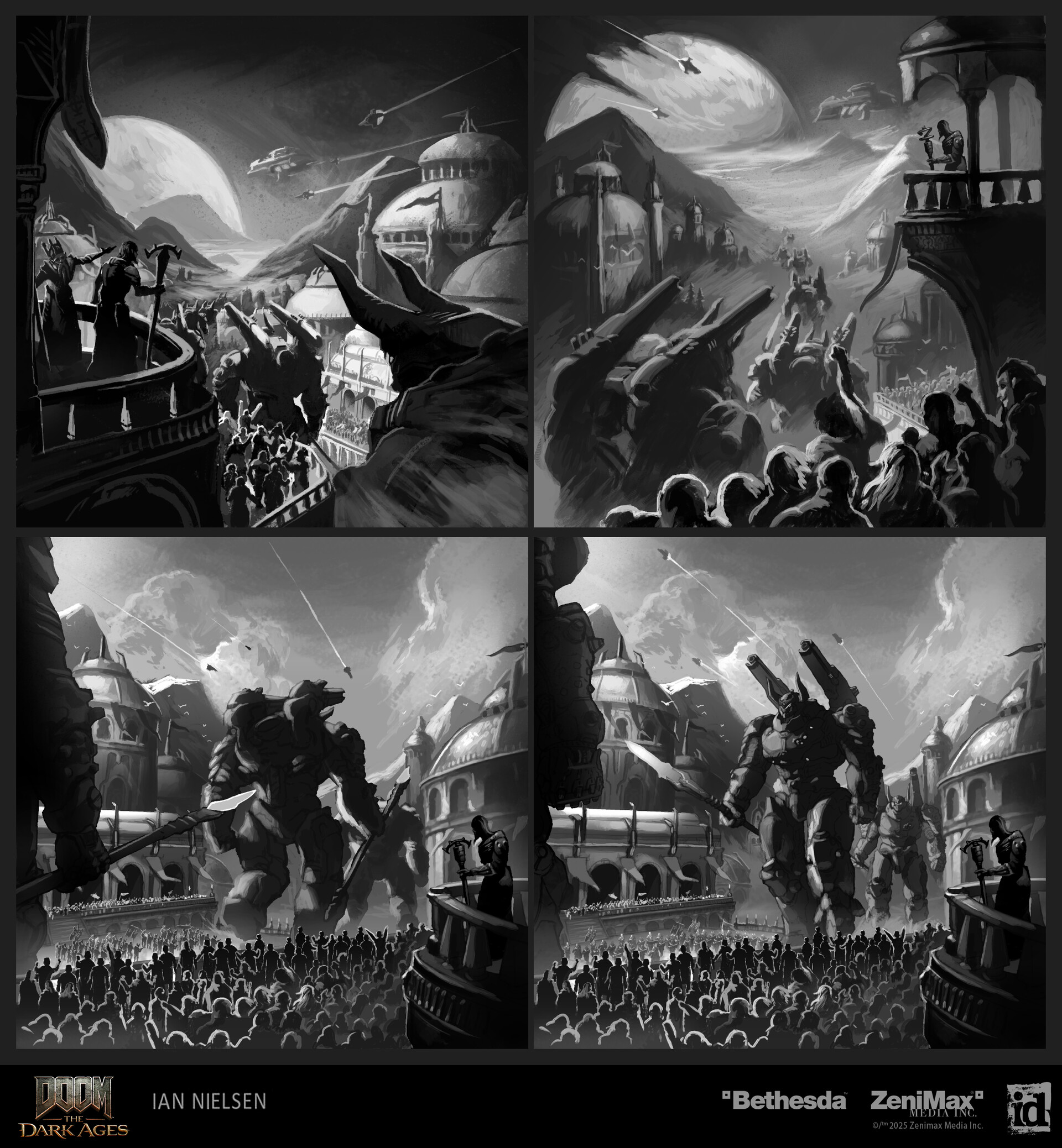 doom painting template