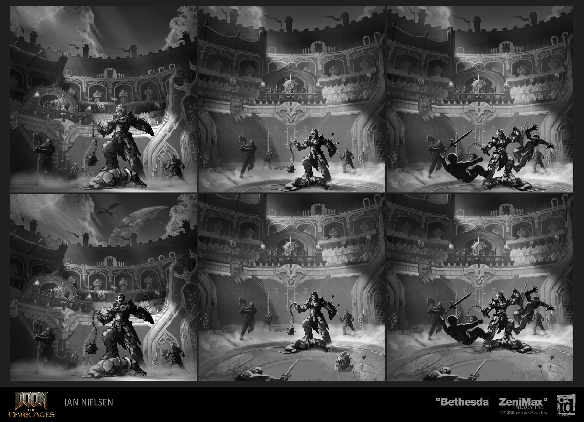 doom painting template