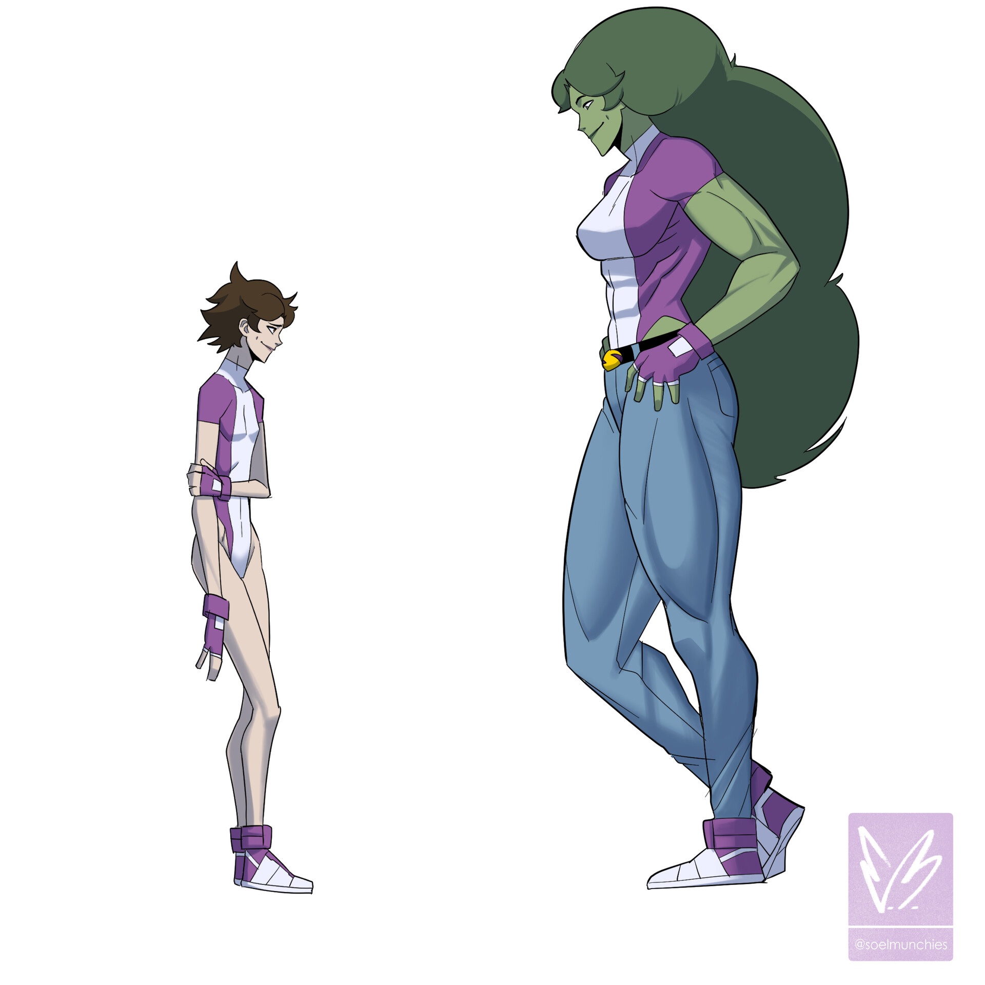 ArtStation - Jen & Shulkie- Sensational She-Hulk Pitch