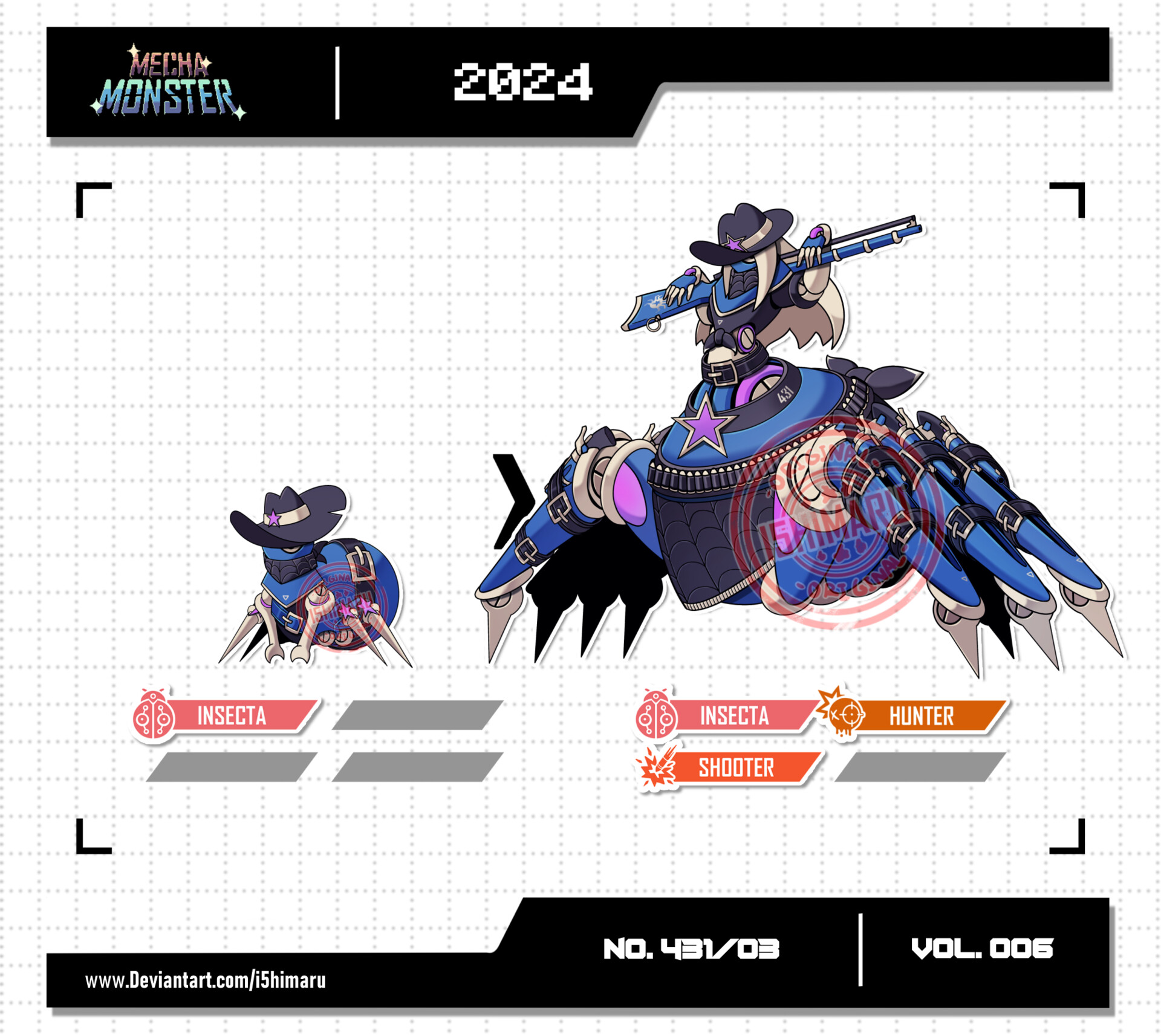 ArtStation - Mechamon NO.431/03 | VOL.006