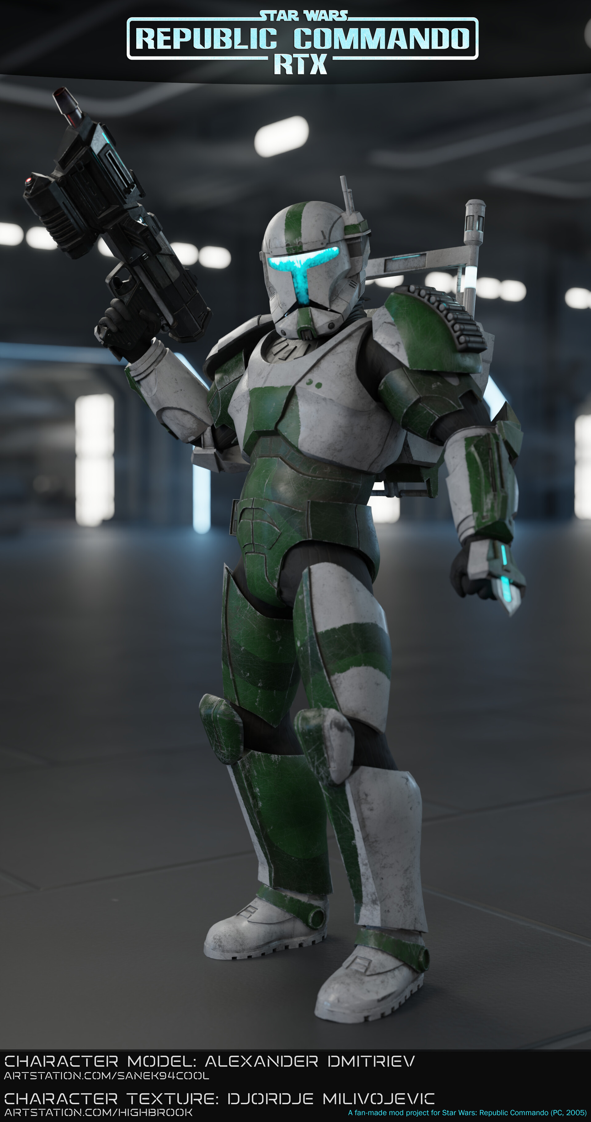 Djordje Milivojevic - Delta Squad - Republic Commando