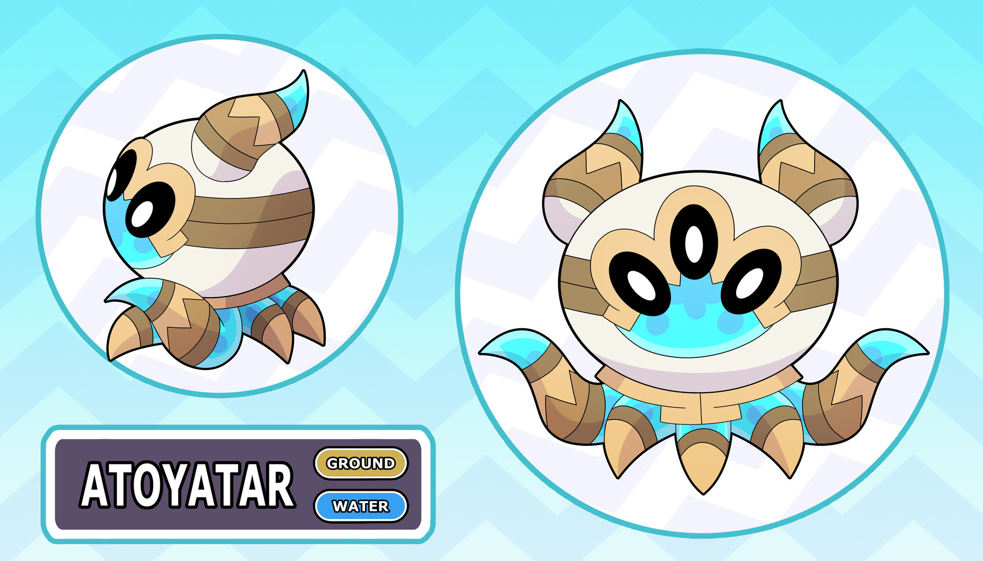 ArtStation - Legendary Fakemon....Atoyatar