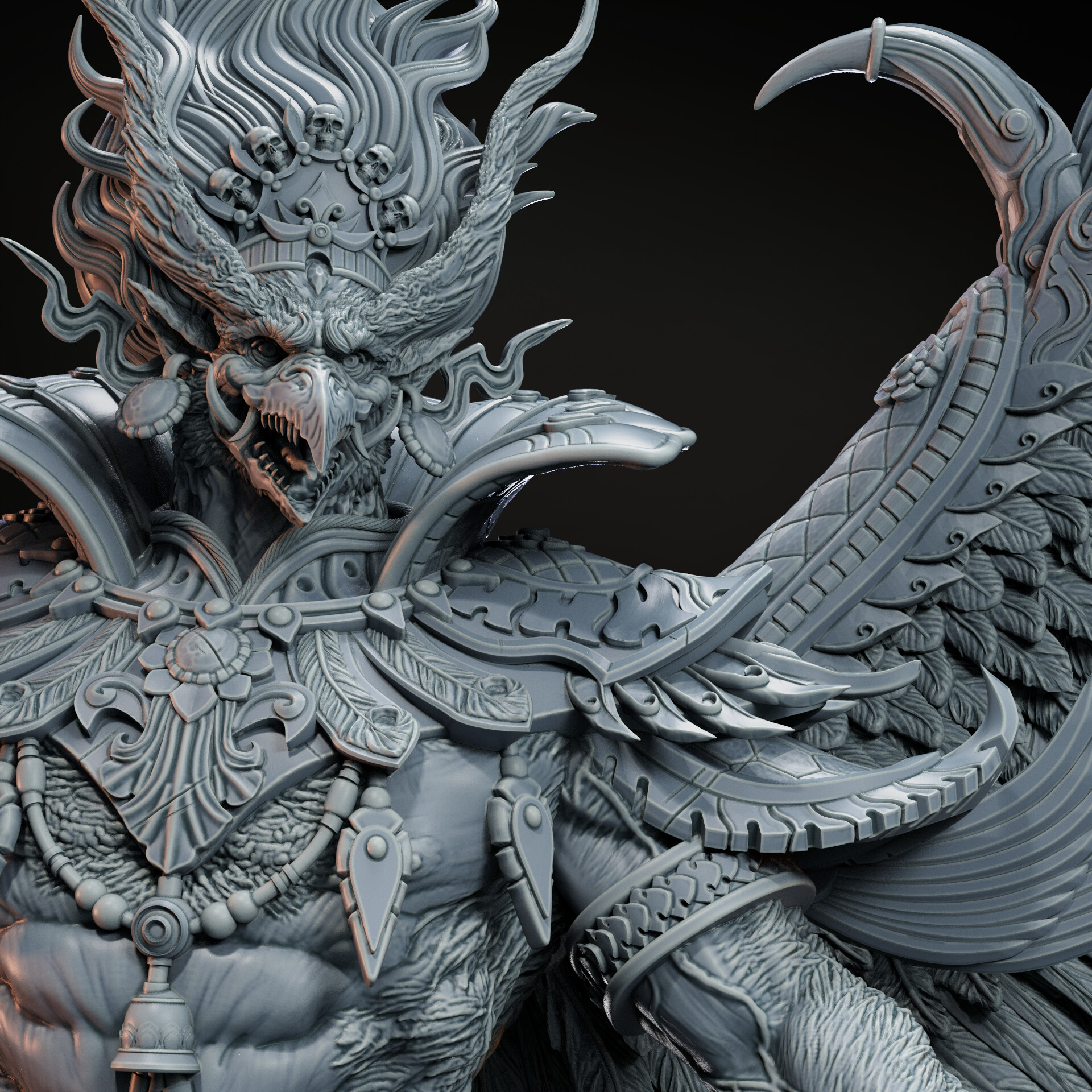 ArtStation - Deity Garuda